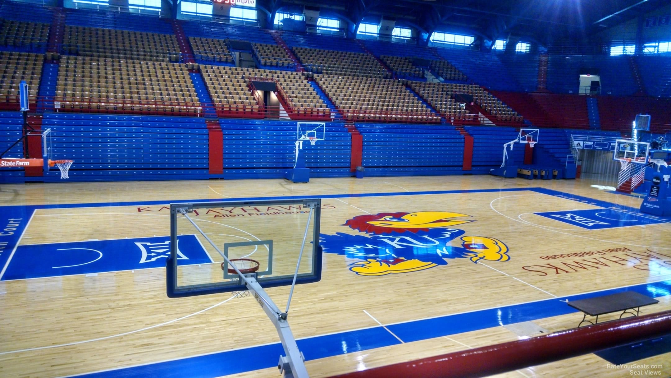 Allen Fieldhouse Seating Section 2