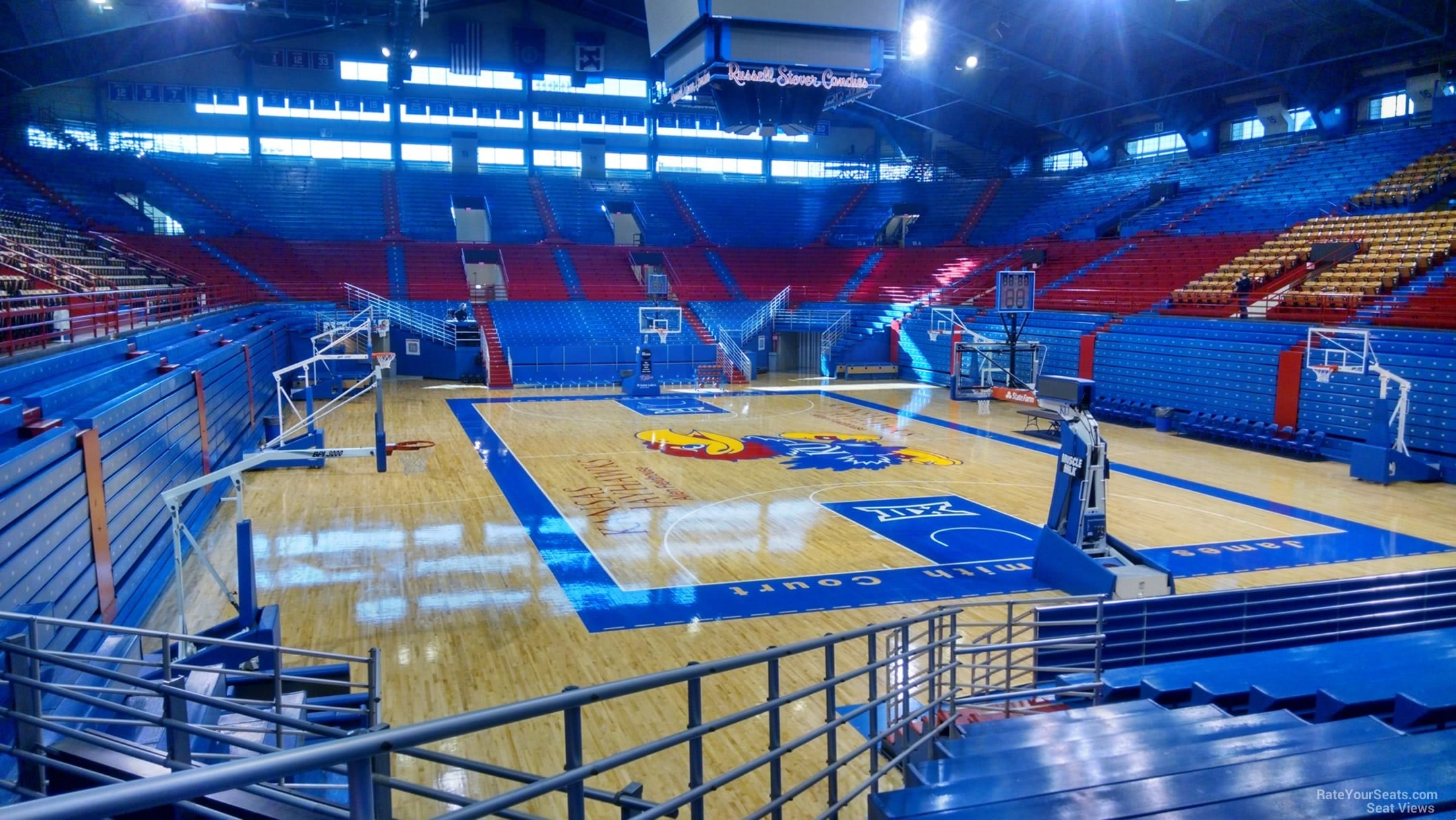 Allen Fieldhouse Seat Sections