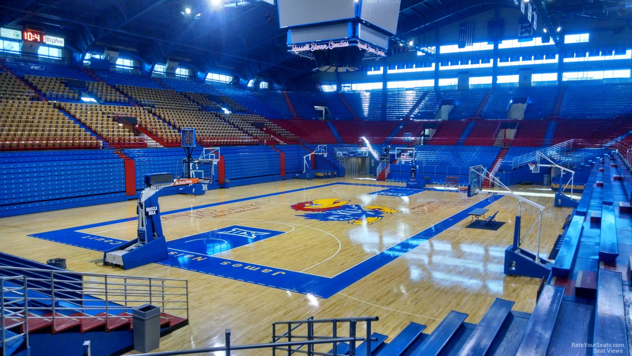 Allen Fieldhouse Seating Section 2
