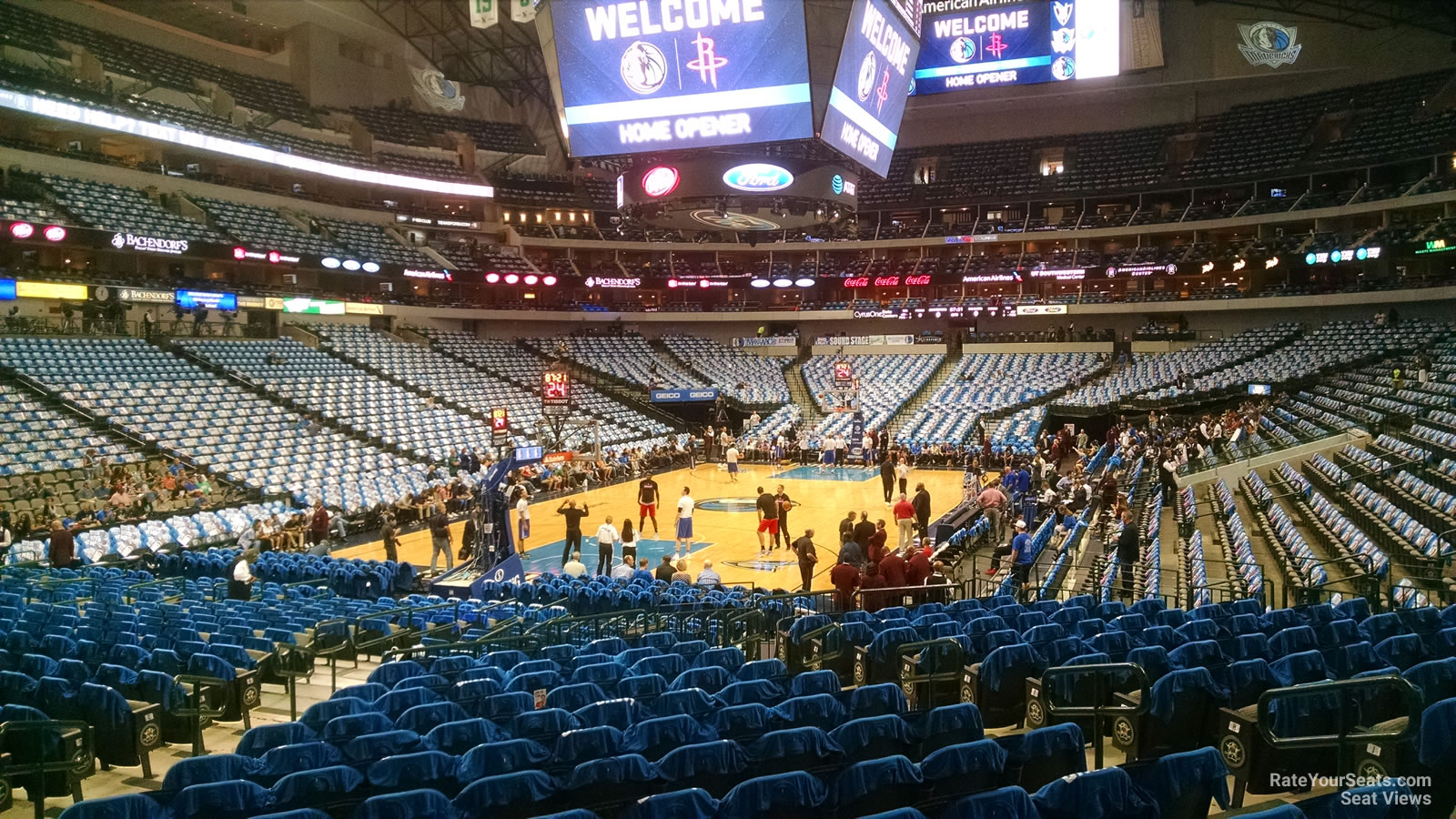 American Airlines Center Section 123 - Dallas Mavericks - RateYourSeats.com