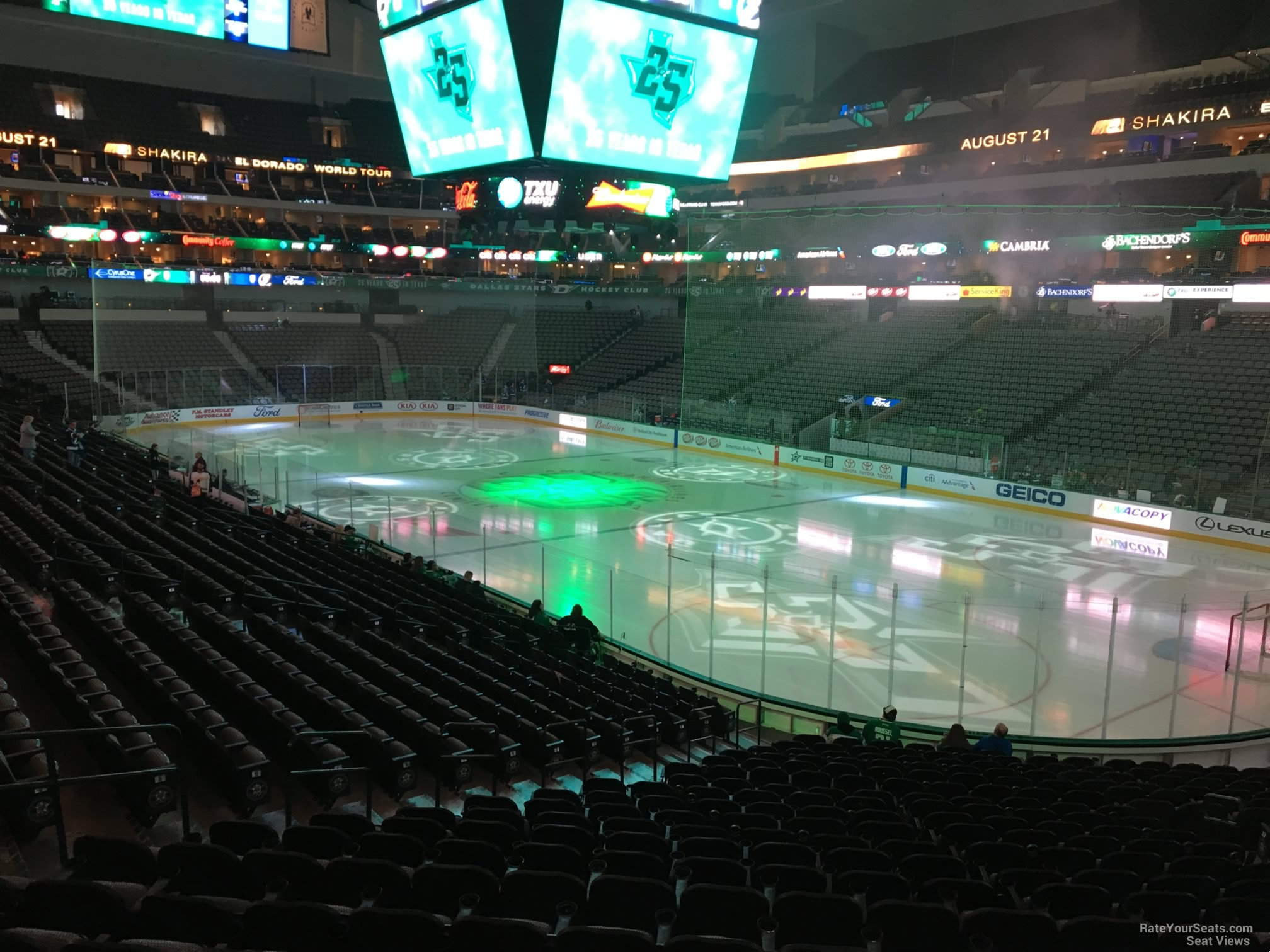 American Airlines Center Section 103 - Dallas Stars - RateYourSeats.com