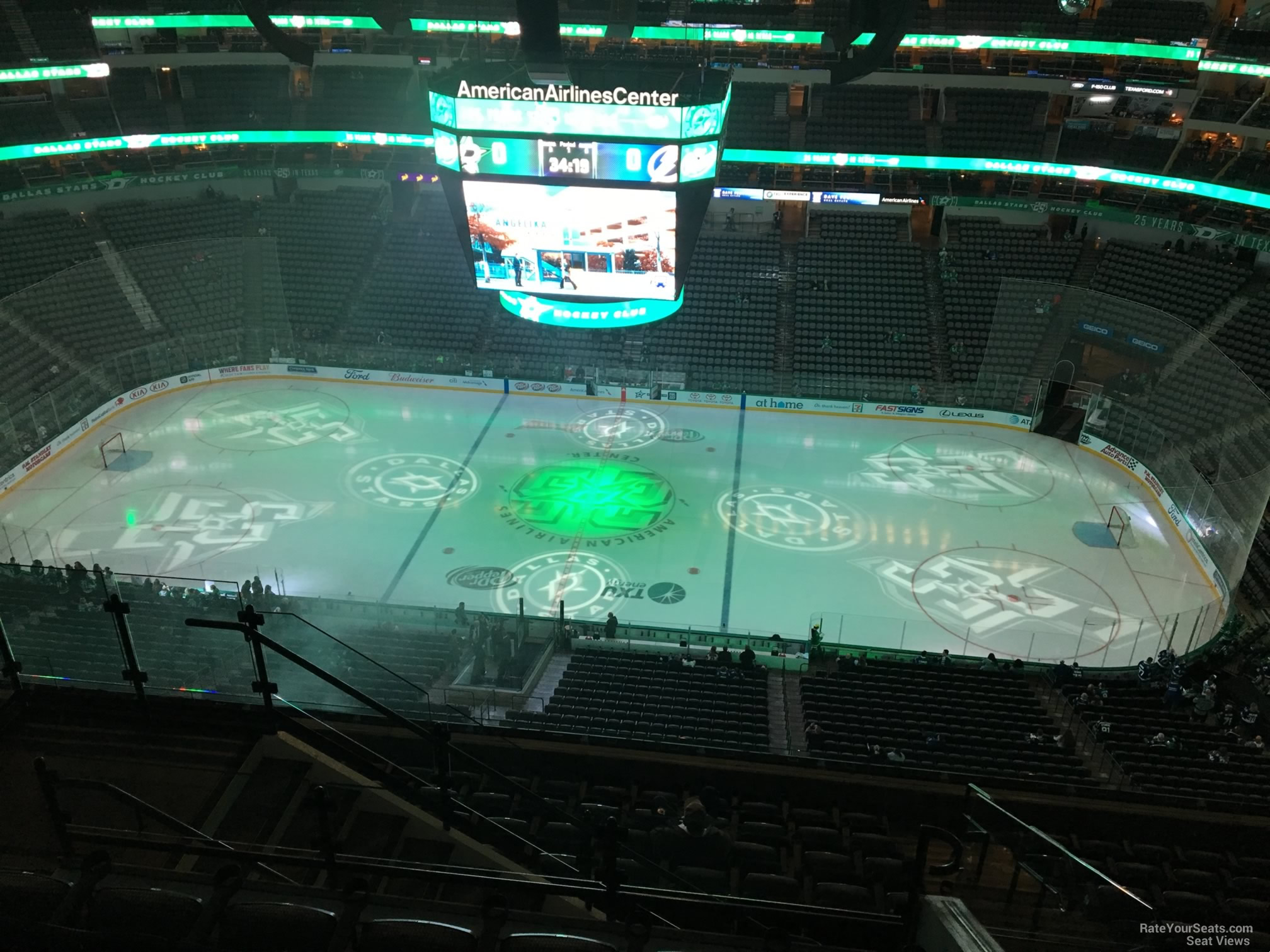 American Airlines Center Section 325 - Dallas Stars - RateYourSeats.com