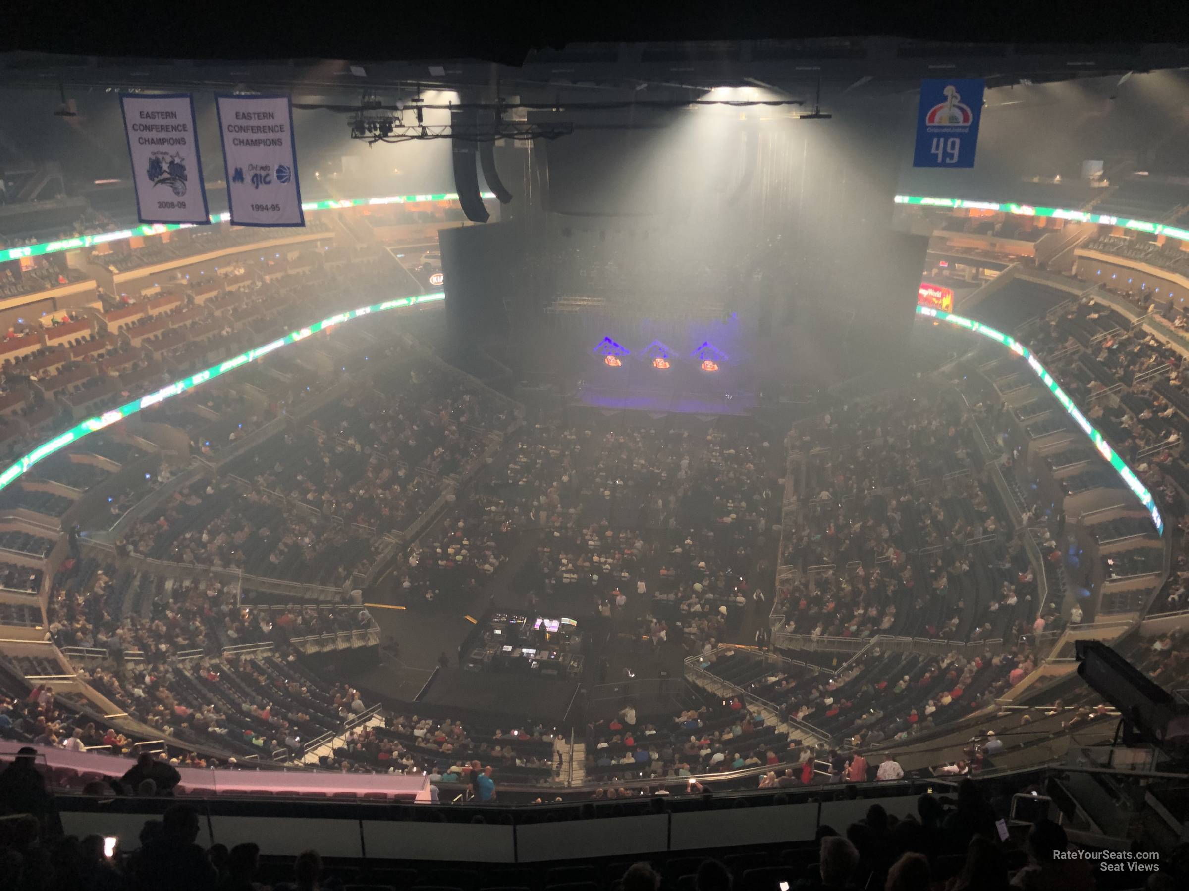 Amway Center Section 216 Concert Seating - RateYourSeats.com