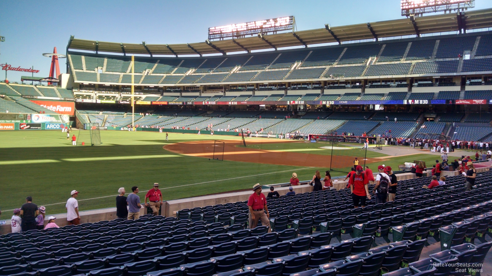 Section 107 at Angel Stadium - RateYourSeats.com