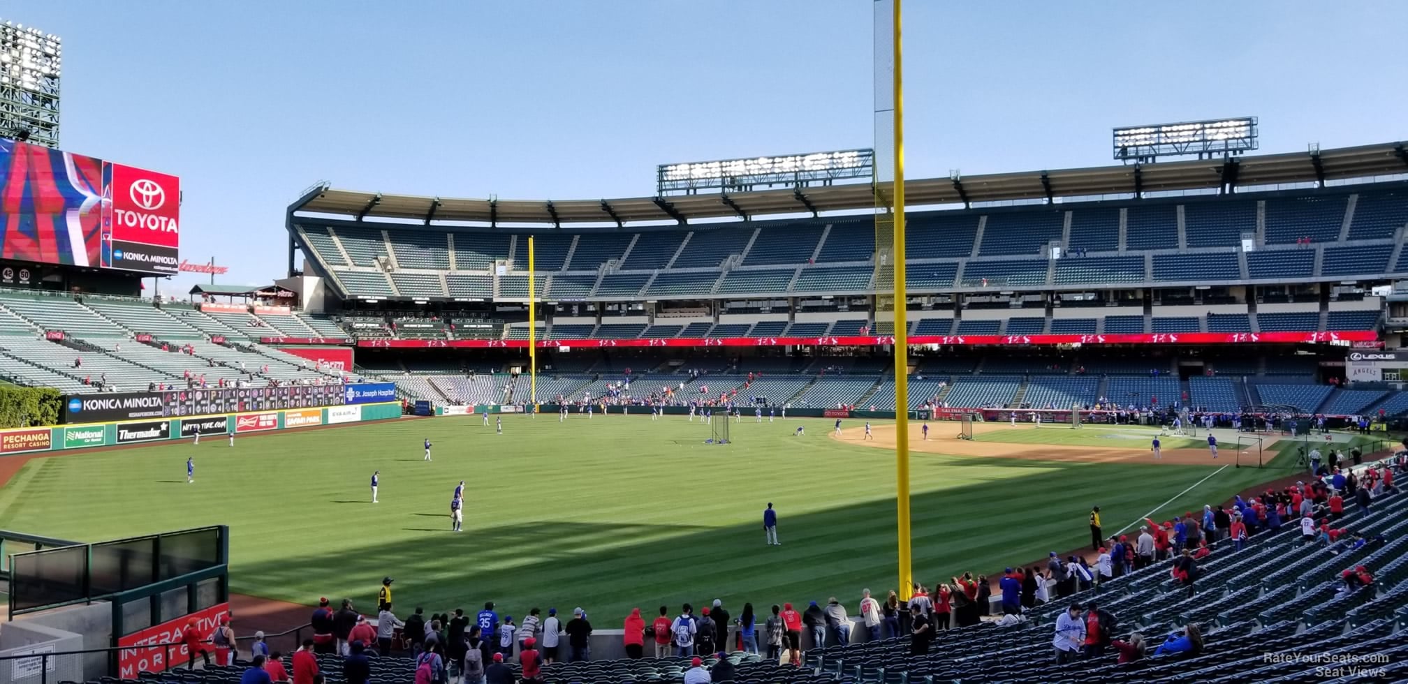Angel Stadium Section 202 - RateYourSeats.com