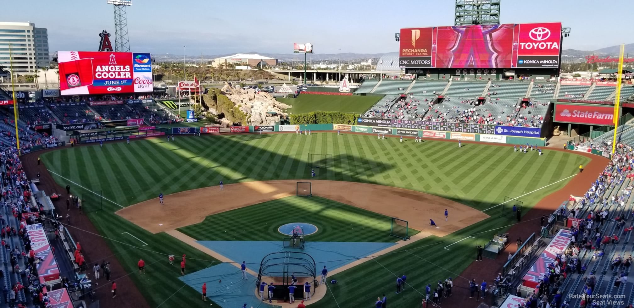 Angel Stadium Section 419 - RateYourSeats.com