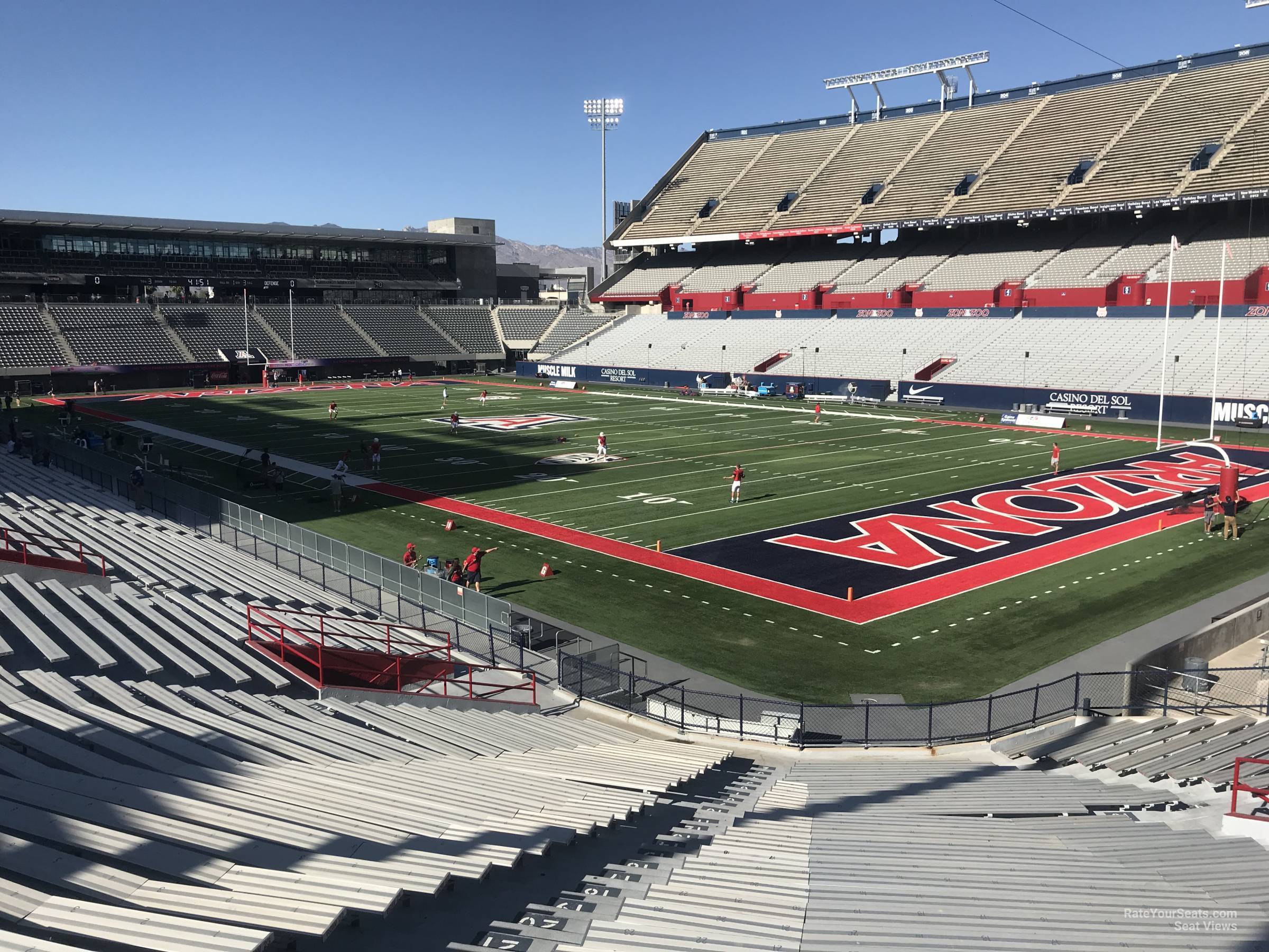 Section 15 at Arizona Stadium - RateYourSeats.com