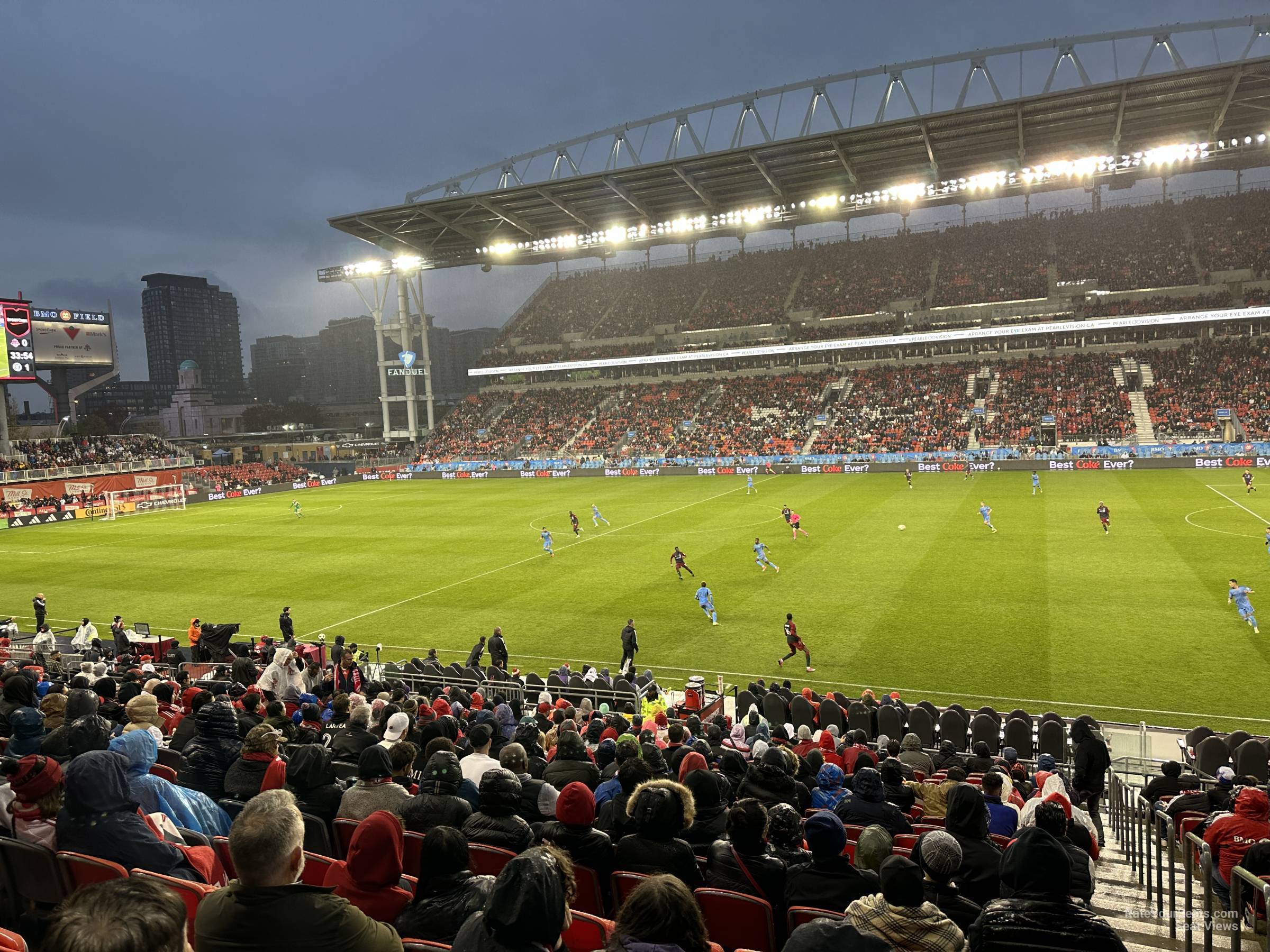 Section 122 at BMO Field - RateYourSeats.com