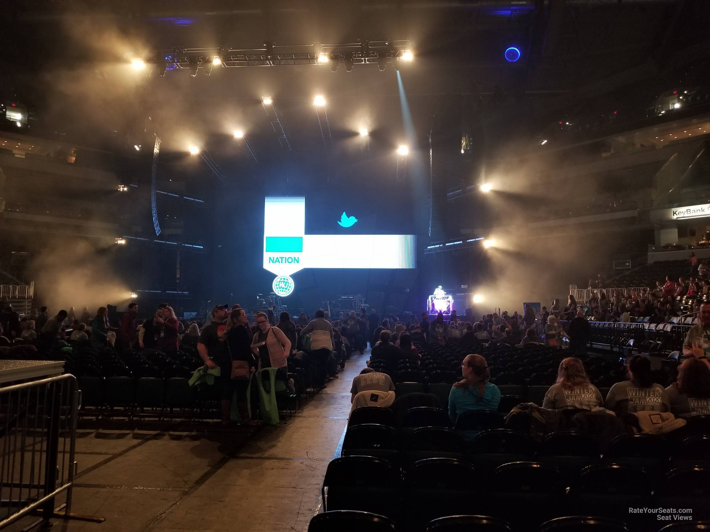 Gainbridge Fieldhouse Floor Seats for Concerts - RateYourSeats.com