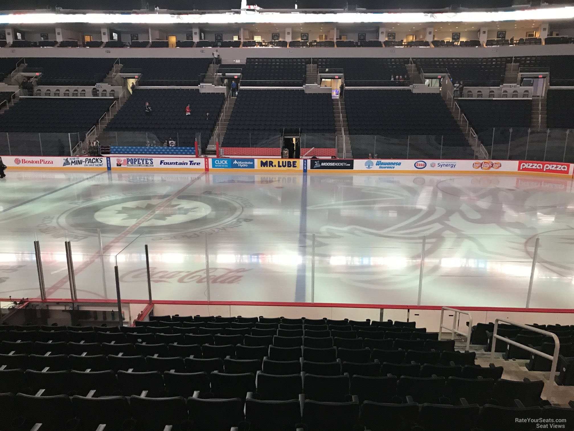 Bell MTS Place Section 105 - Winnipeg Jets - RateYourSeats.com