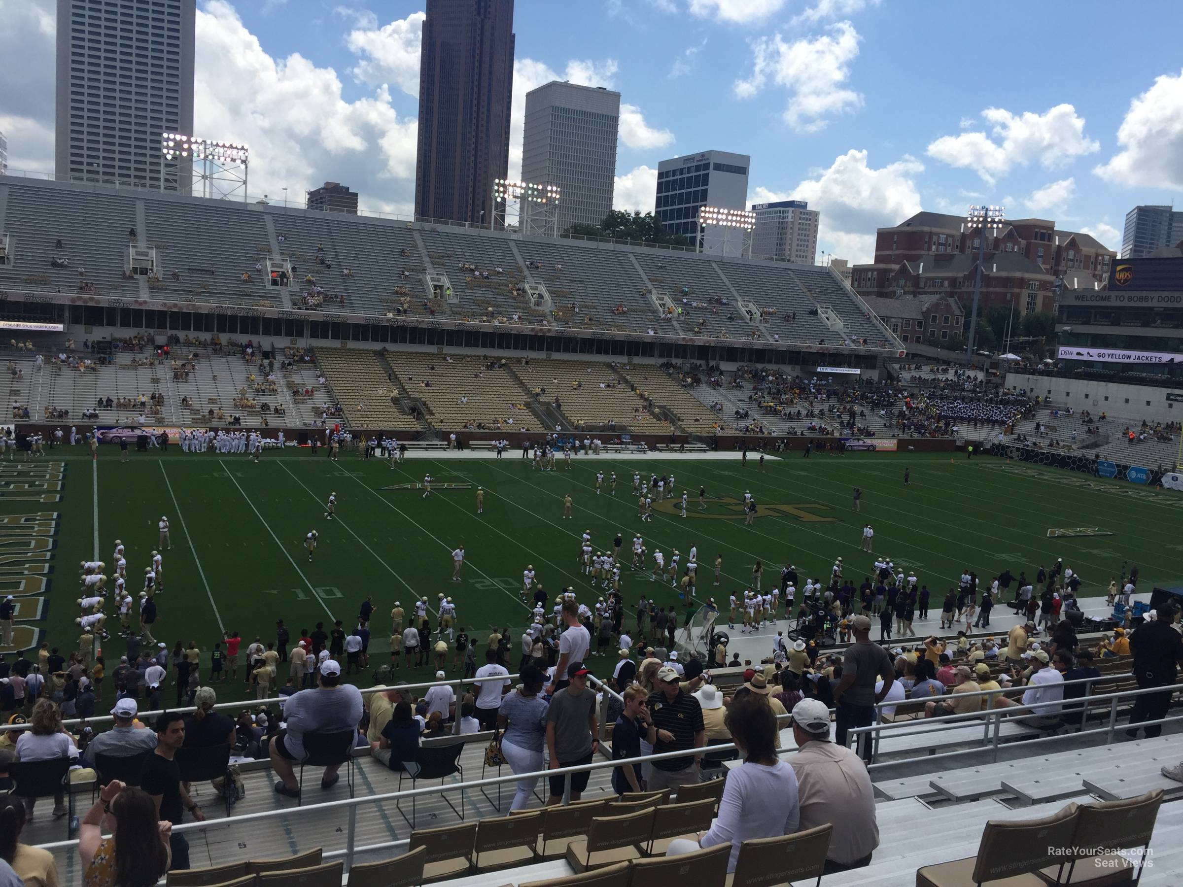 Section 110 at Bobby Dodd Stadium - RateYourSeats.com