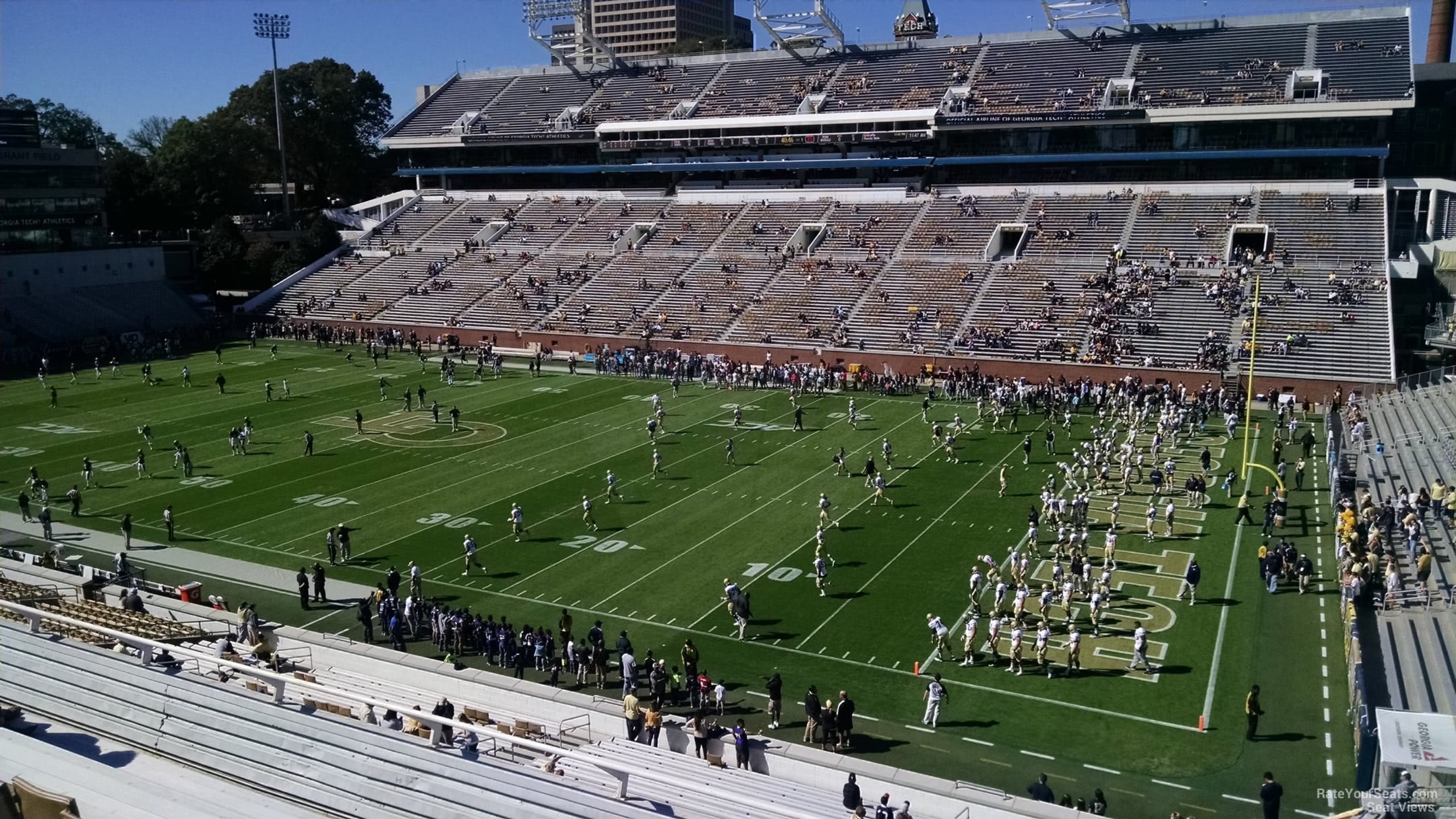 Bobby Dodd Stadium Section 221 - RateYourSeats.com