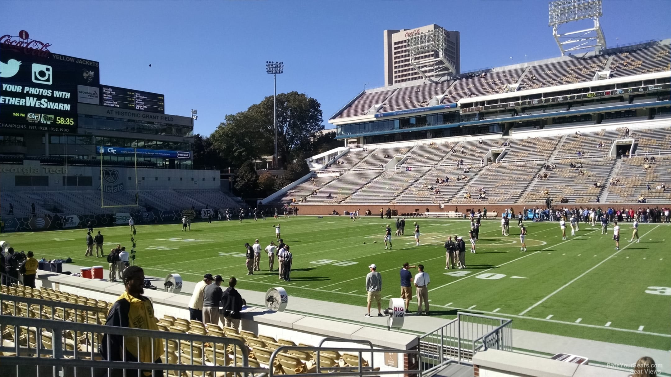 Bobby Dodd Stadium Seating Chart Rows | Cabinets Matttroy