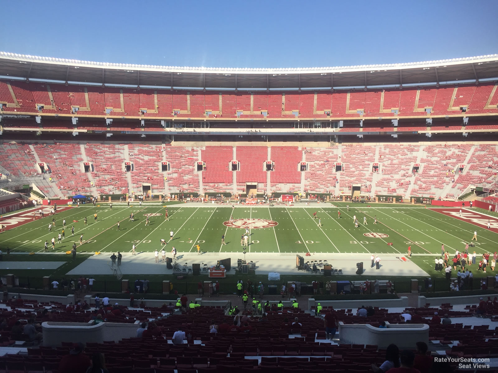Section GG at Bryant-Denny Stadium - RateYourSeats.com