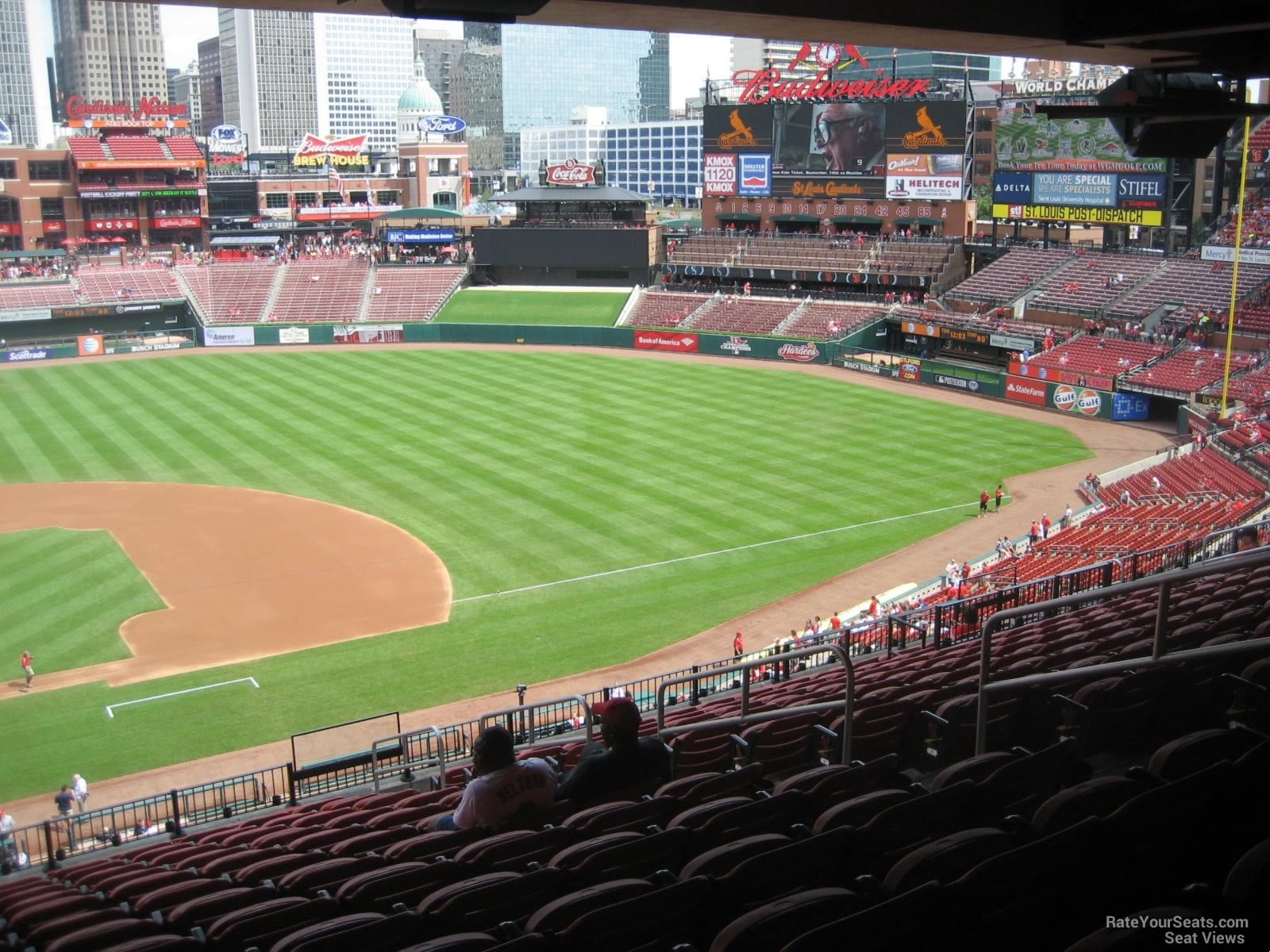 Cardinals Seating Chart Infield Redbird Club | Cabinets Matttroy