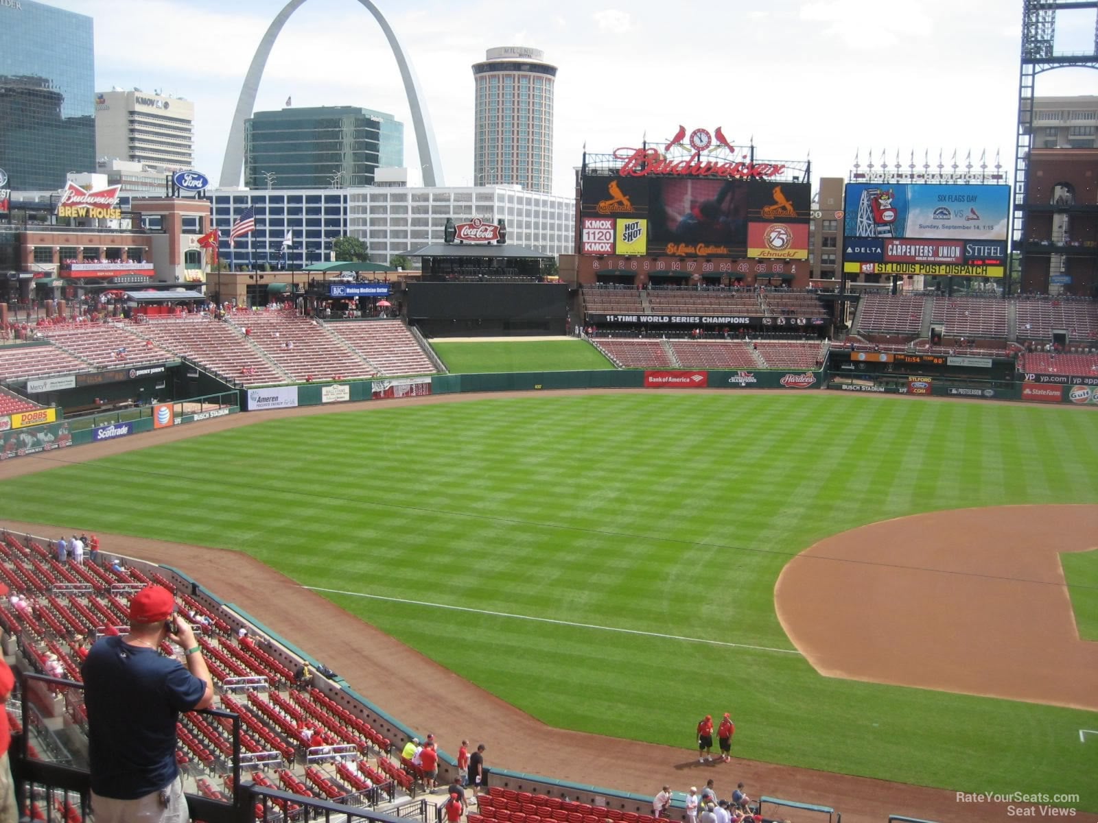 Cardinals Seating Chart Infield Redbird Club | Cabinets Matttroy
