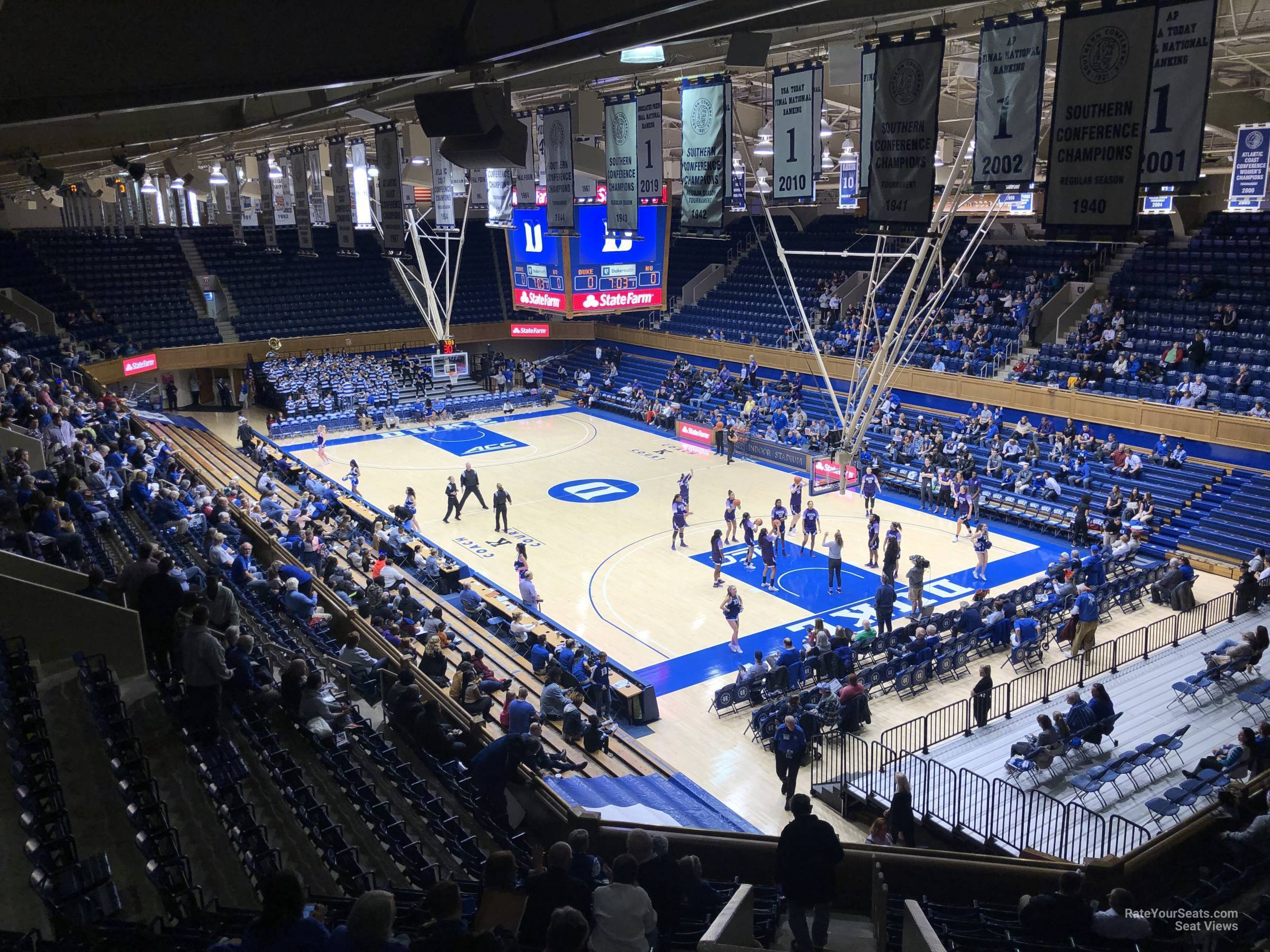 Cameron Indoor Stadium Seating Chart Row | Cabinets Matttroy