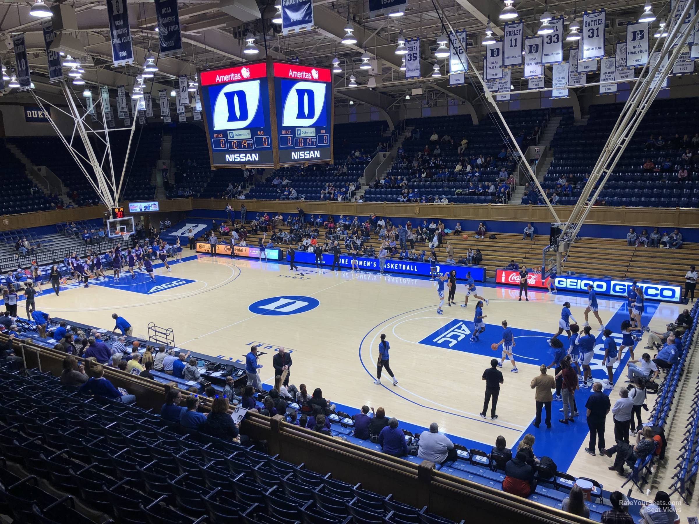 Cameron Indoor Stadium Seating Chart Row | Cabinets Matttroy