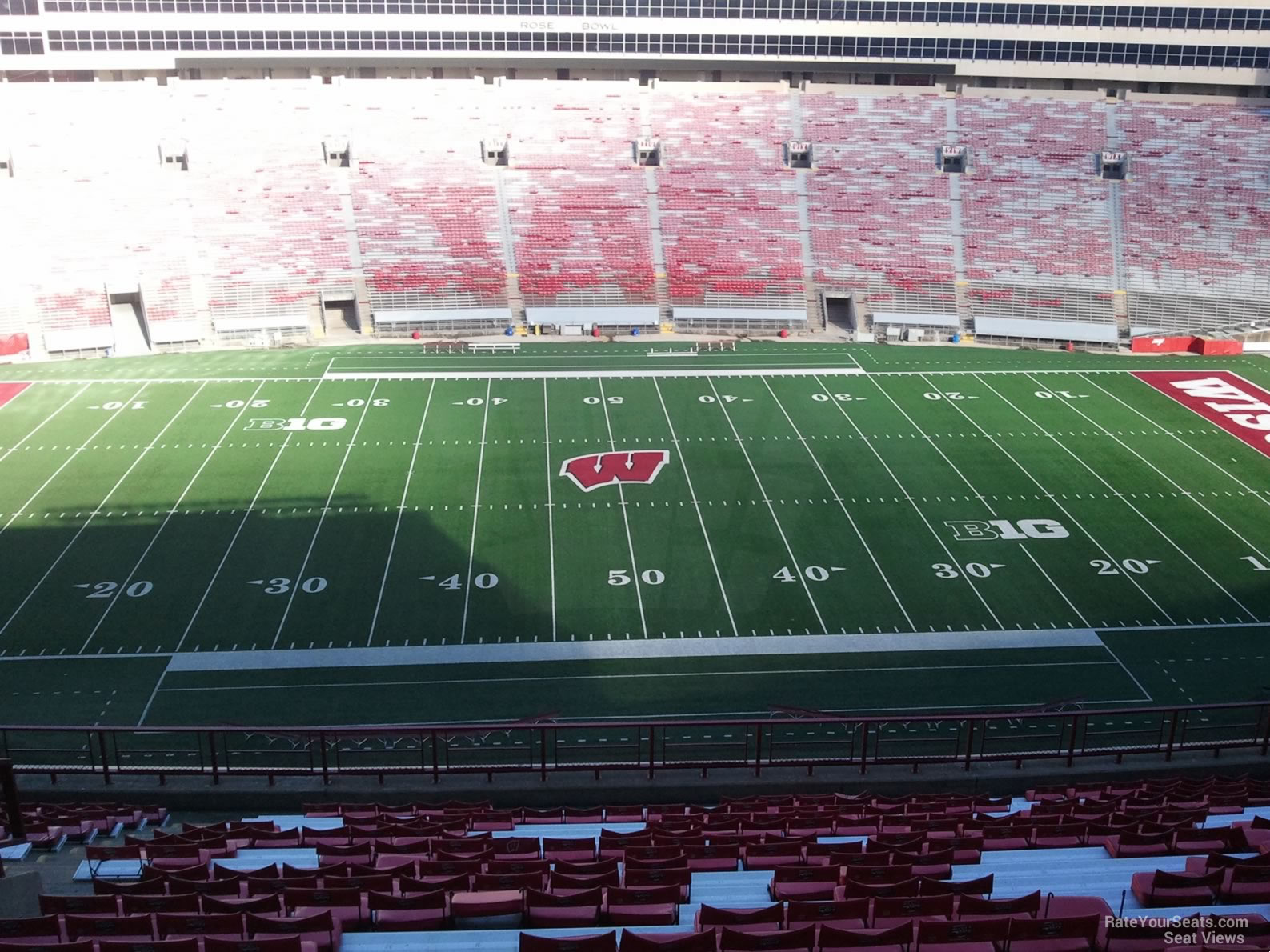 Section FF at Camp Randall Stadium - RateYourSeats.com