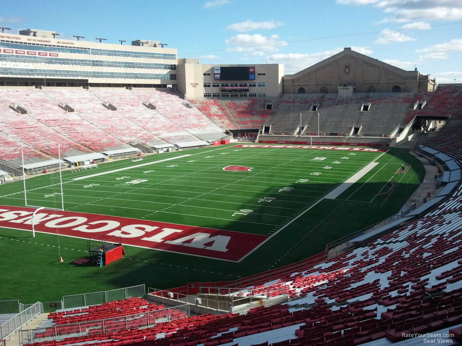 Camp Randall Stadium Section J - RateYourSeats.com