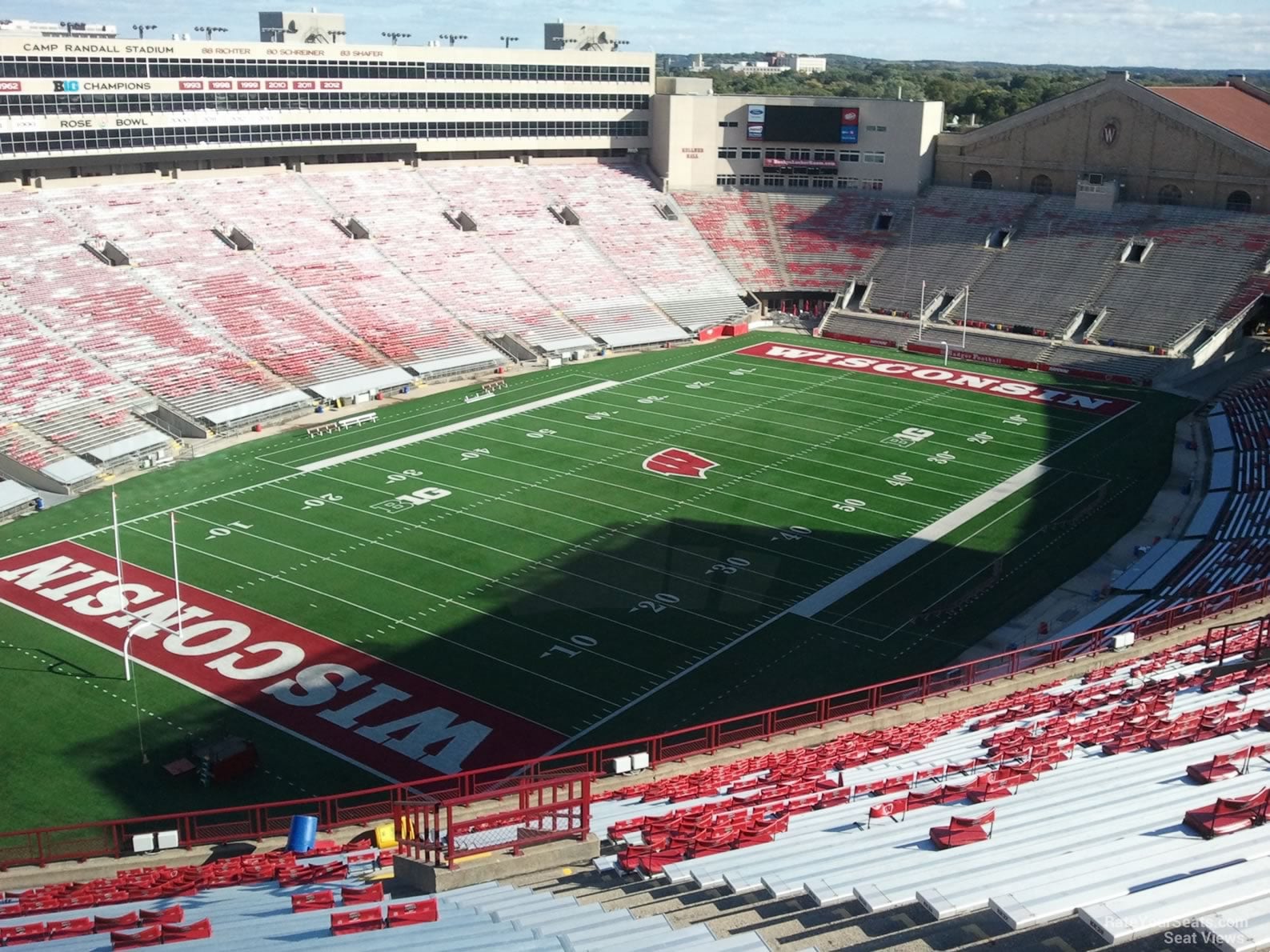 Camp Randall Stadium Section LL - RateYourSeats.com