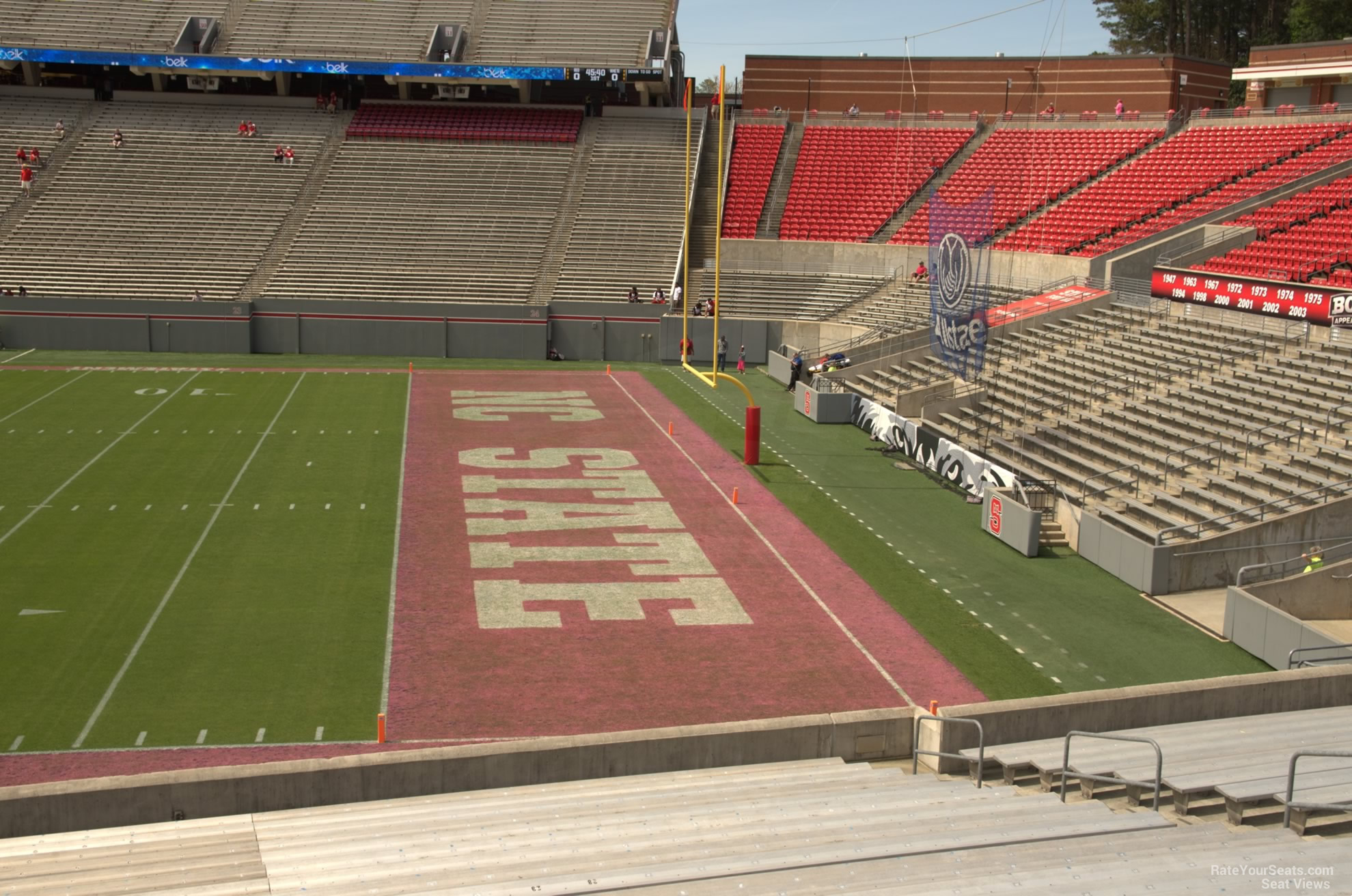 Carter Finley Stadium Seating Chart With Rows And Columns - Infoupdate.org