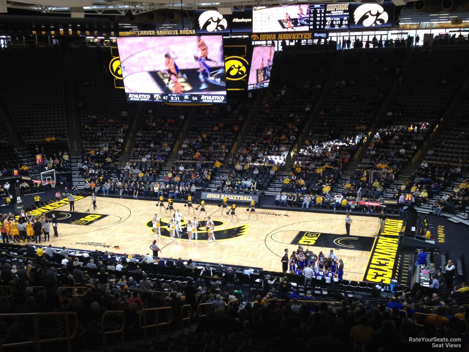 Section C at Carver-Hawkeye Arena - RateYourSeats.com