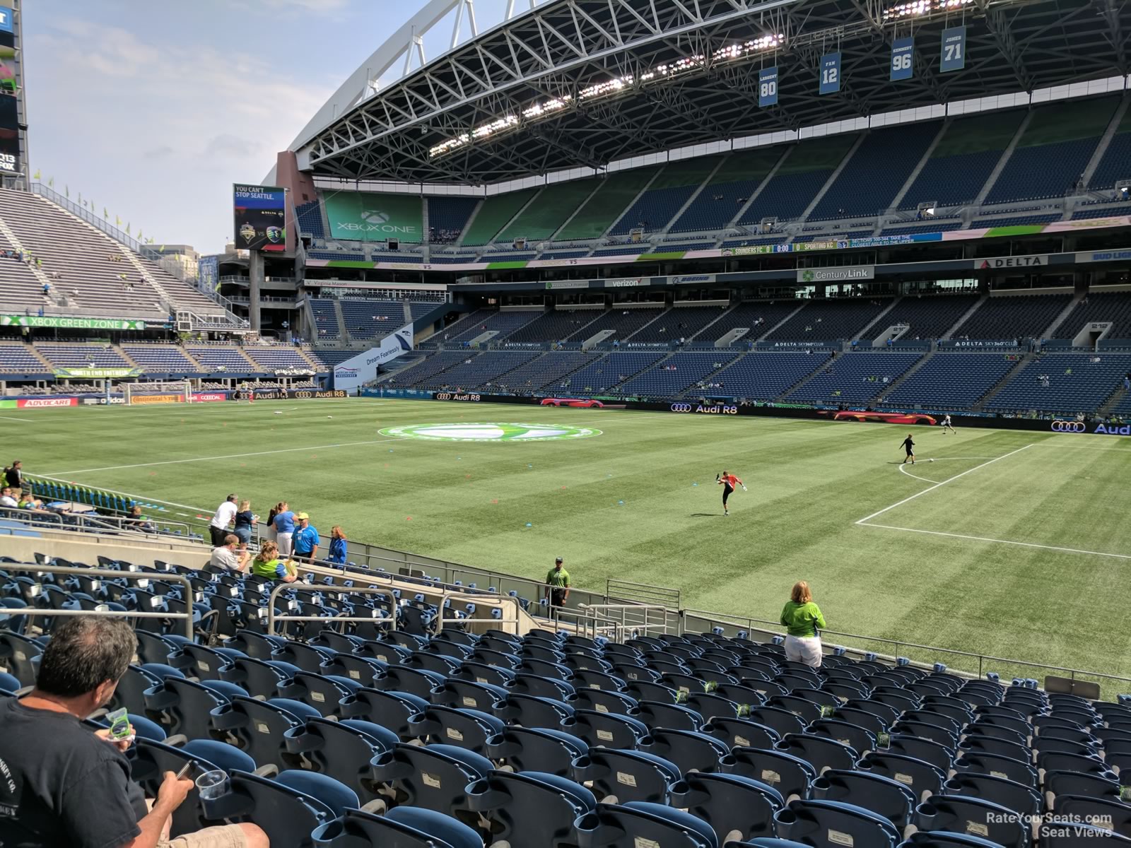 CenturyLink Field Section 131 - Seattle Sounders FC - RateYourSeats.com