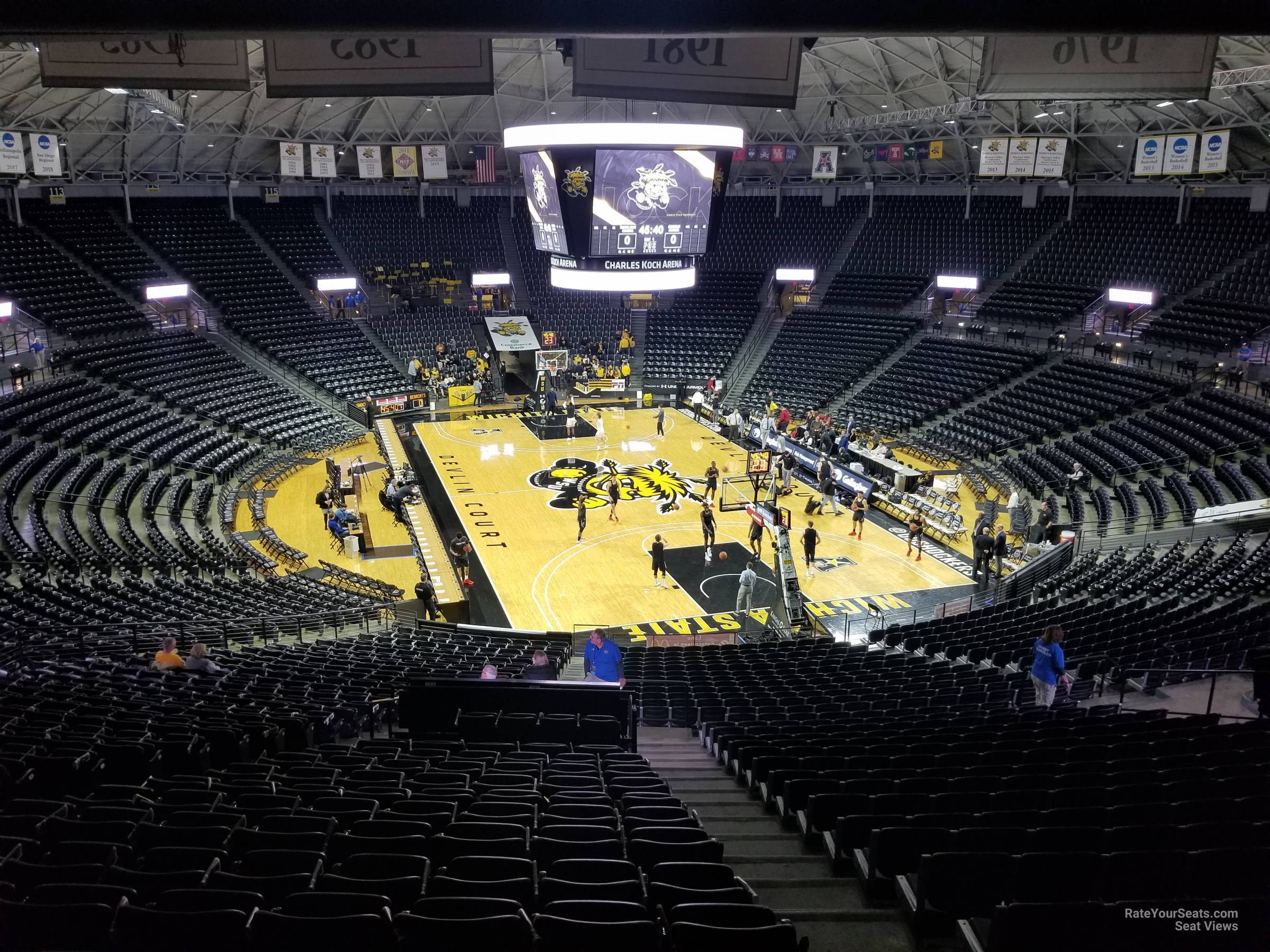 Charles Koch Arena Seating