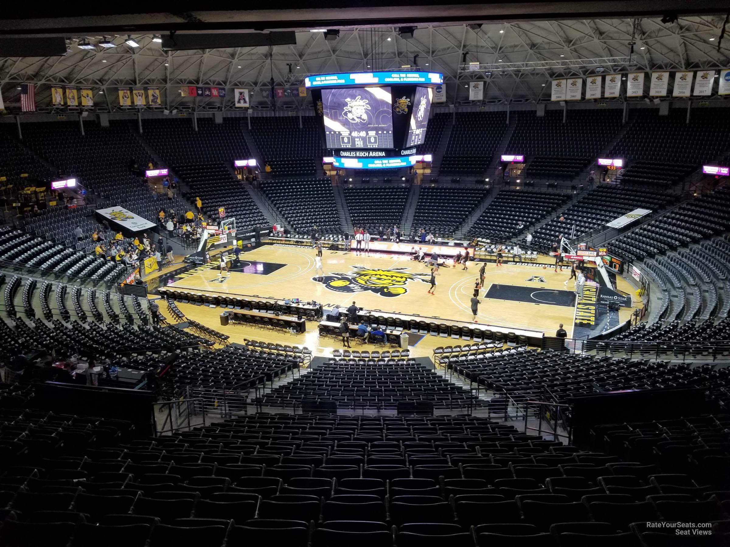 Charles Koch Arena Seating