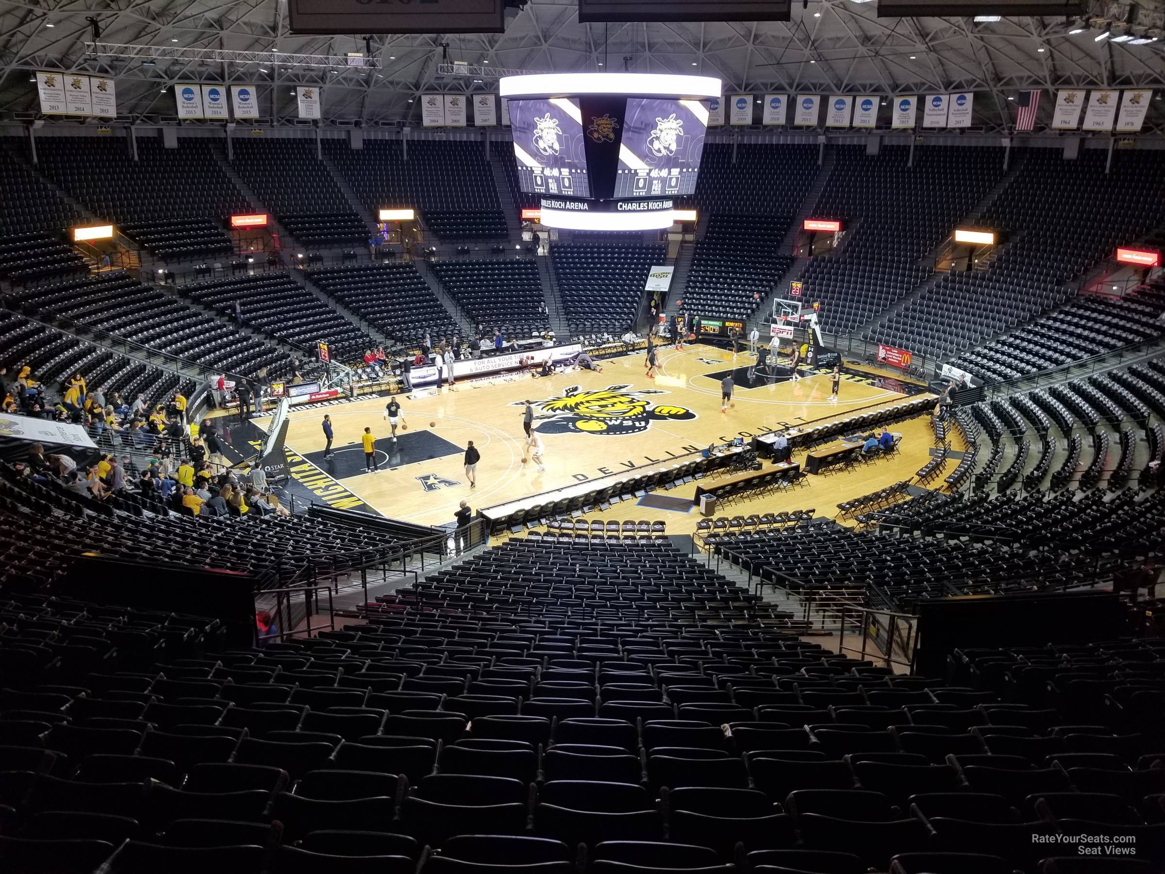 Charles Koch Arena Seating