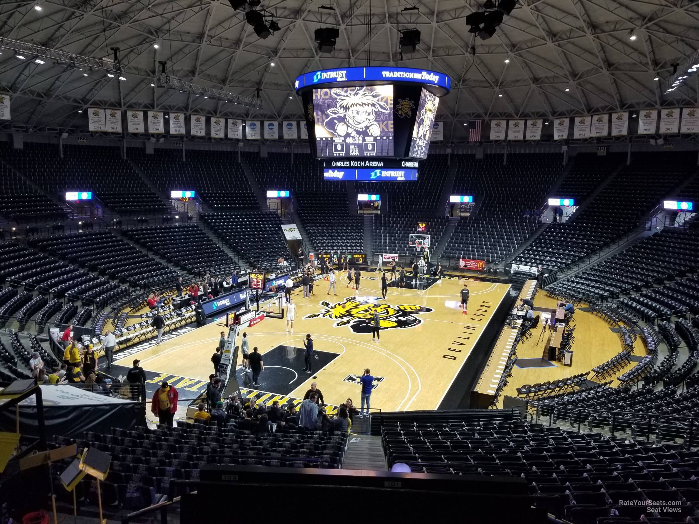 Koch Arena Seating Guide