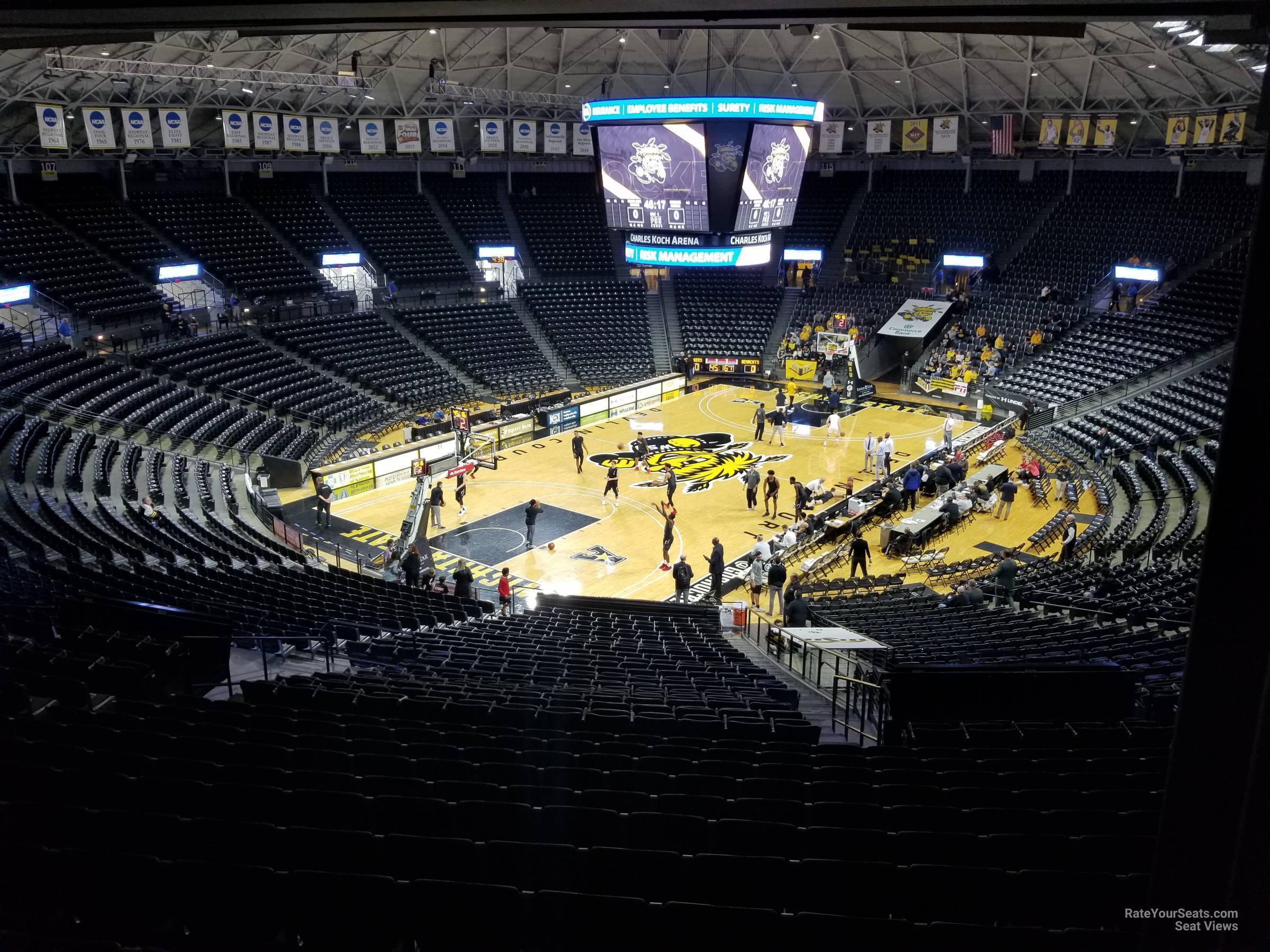 Charles Koch Arena Seating