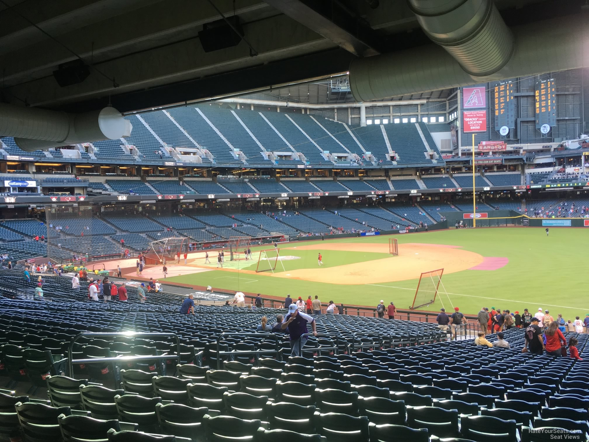 Safeco Field Seating Section 112 | Cabinets Matttroy