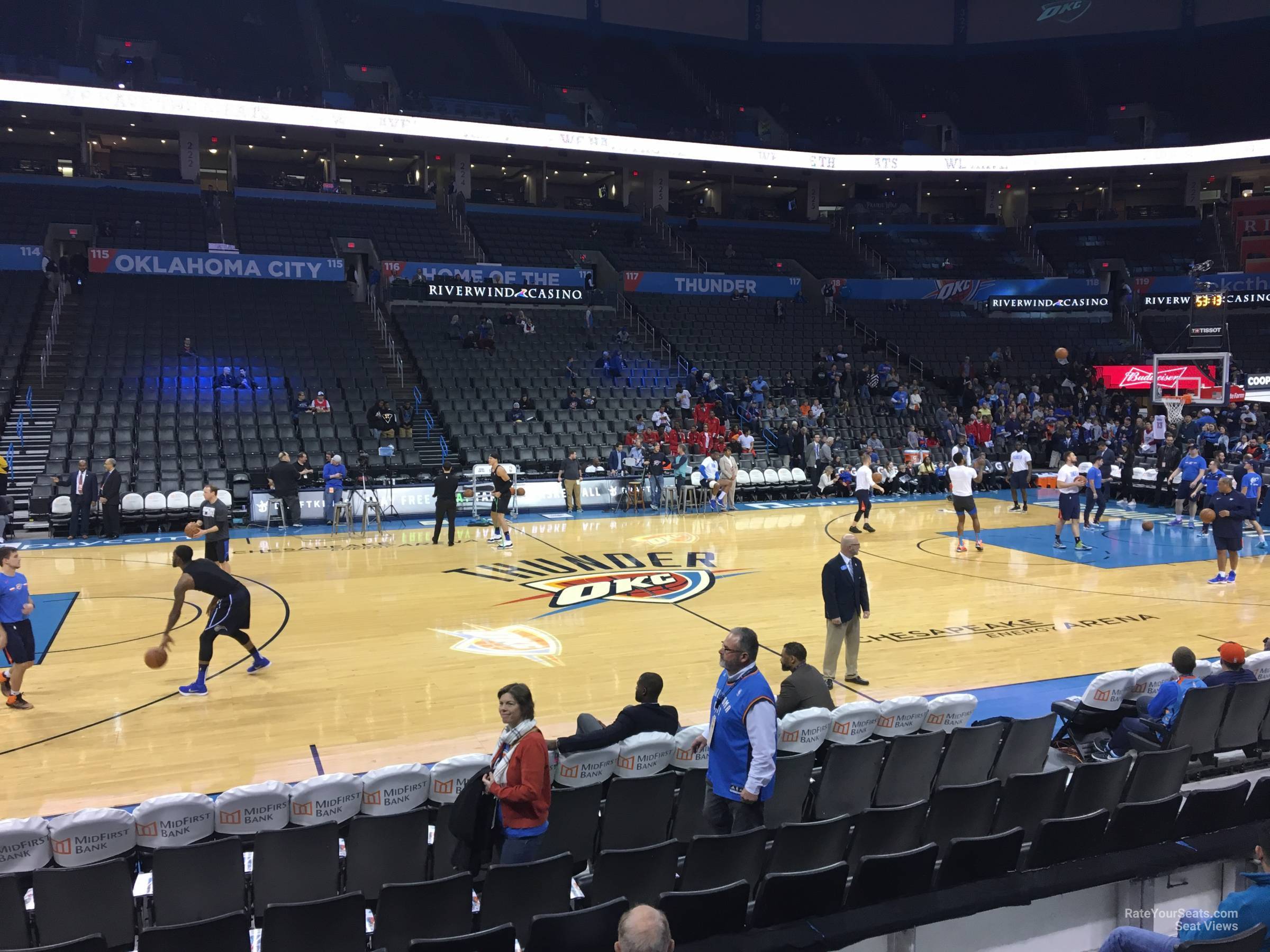 Chesapeake Arena Seating Thunder Games