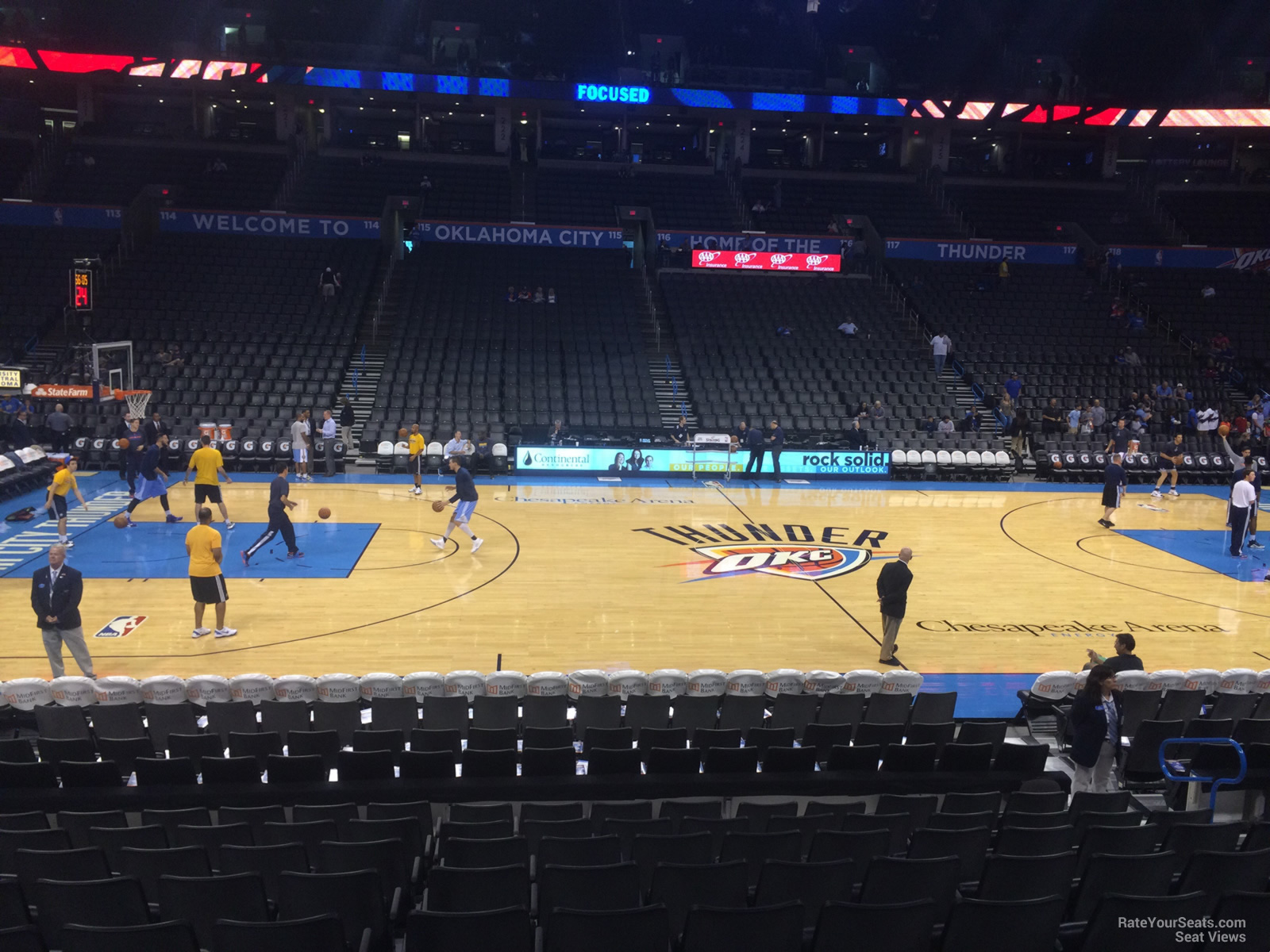 Section 106 at Paycom Center - RateYourSeats.com Section 106 at Paycom Center - RateYourSeats.com
