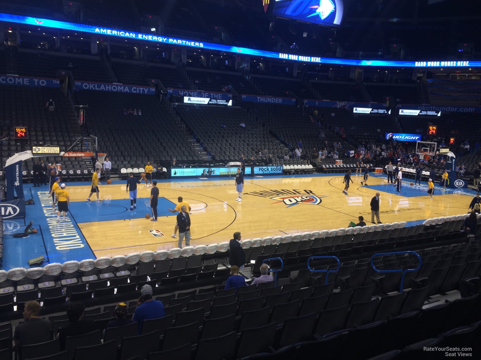 Chesapeake Arena Seating Thunder Games