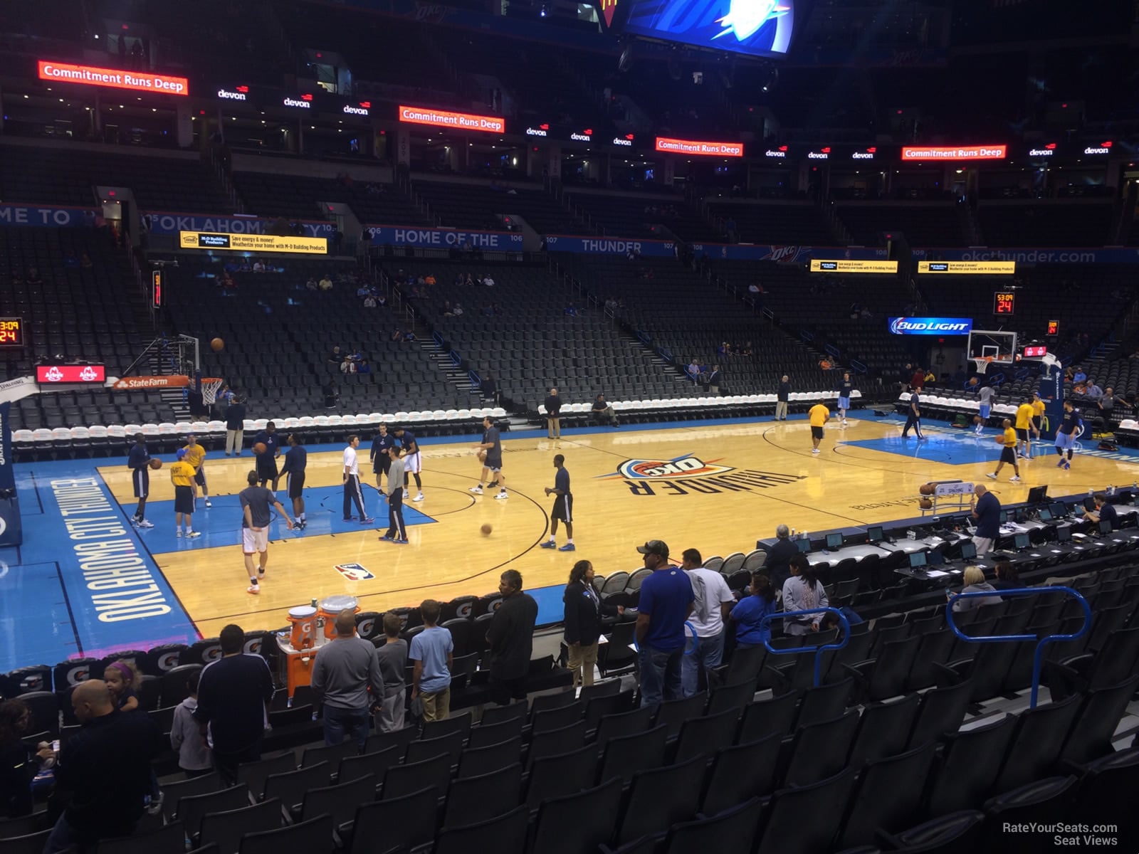 Chesapeake Arena Seating Thunder Games