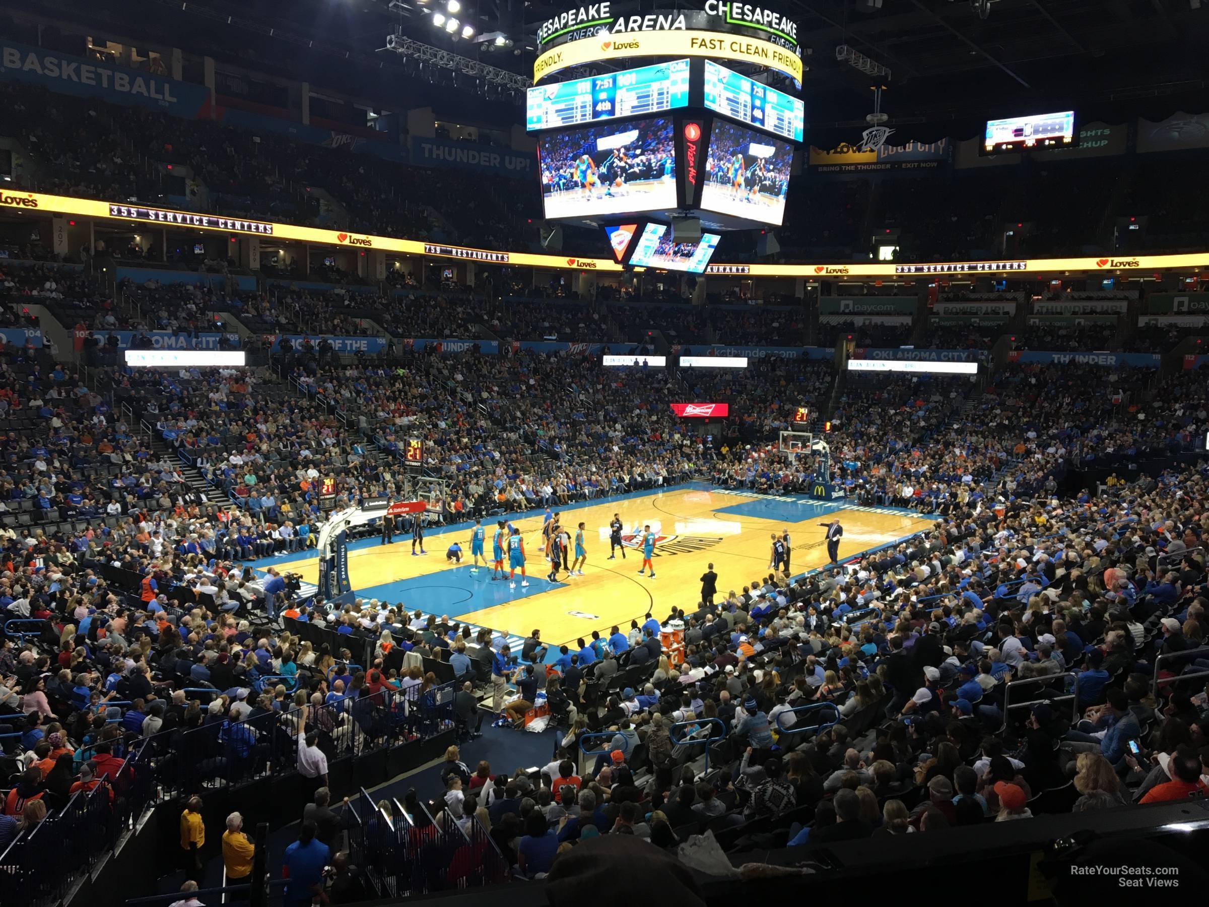 Section 118 at Paycom Center - RateYourSeats.com Section 118 at Paycom Center - RateYourSeats.com
