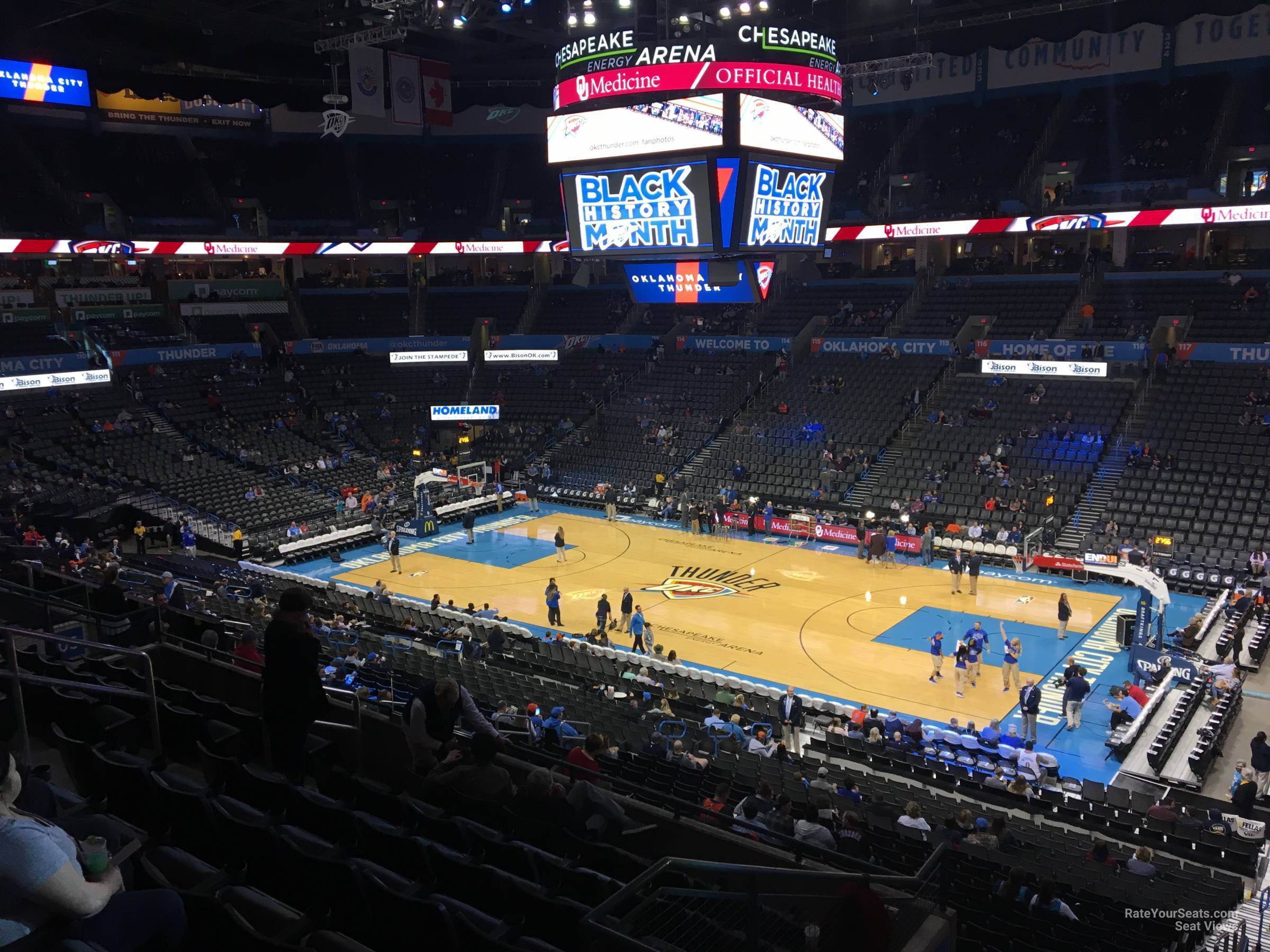 Section 206 at Paycom Center - RateYourSeats.com Section 206 at Paycom Center - RateYourSeats.com