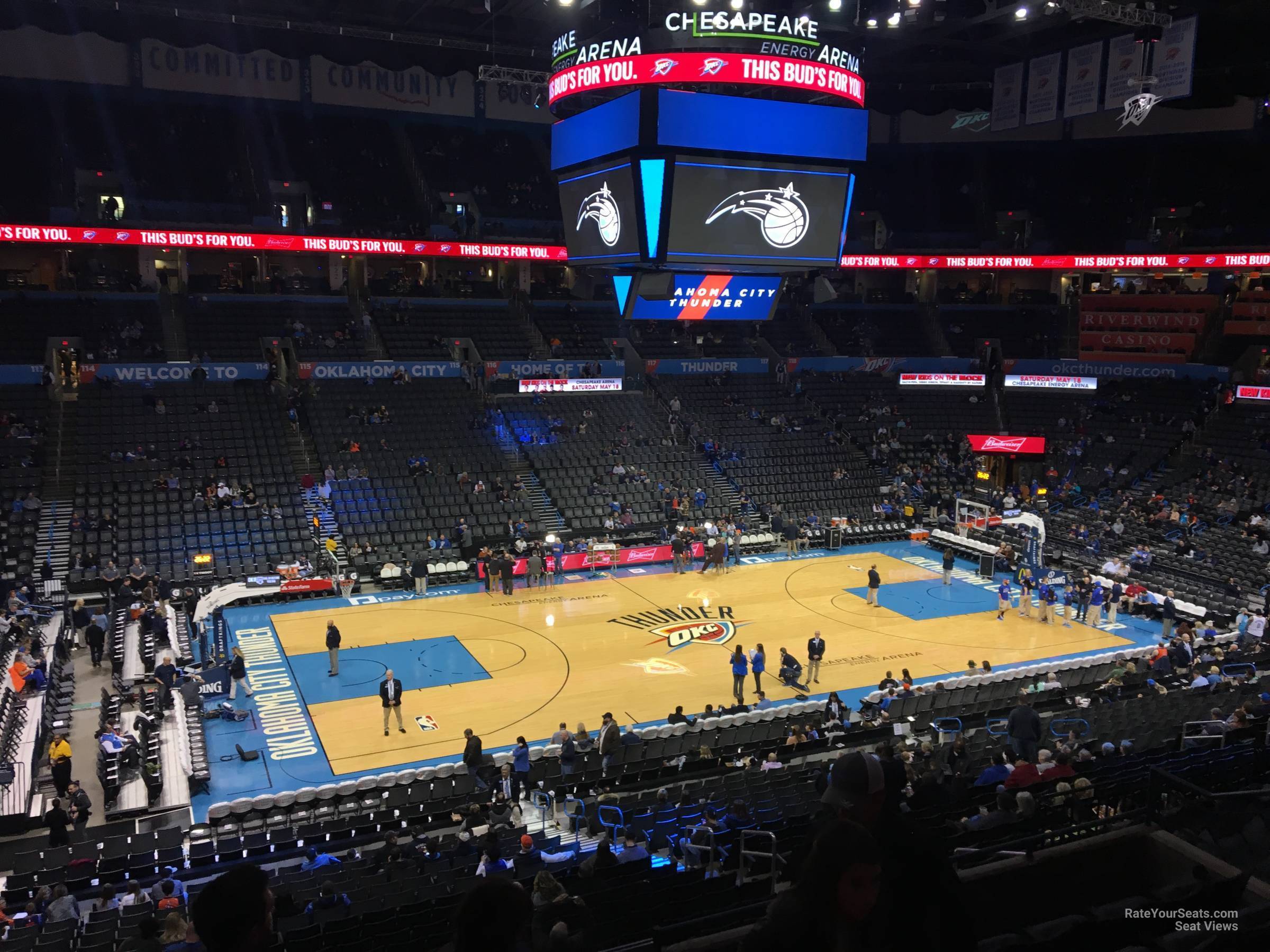 Section 210 at Paycom Center - RateYourSeats.com