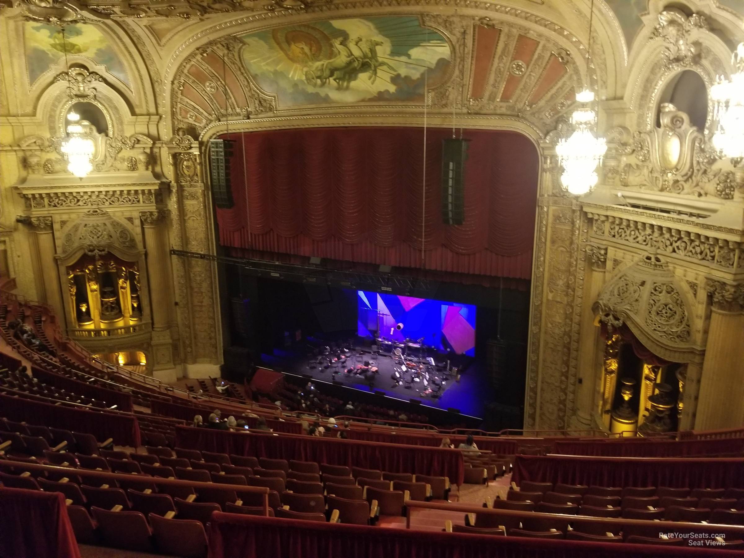 Chicago Theatre Seating Views