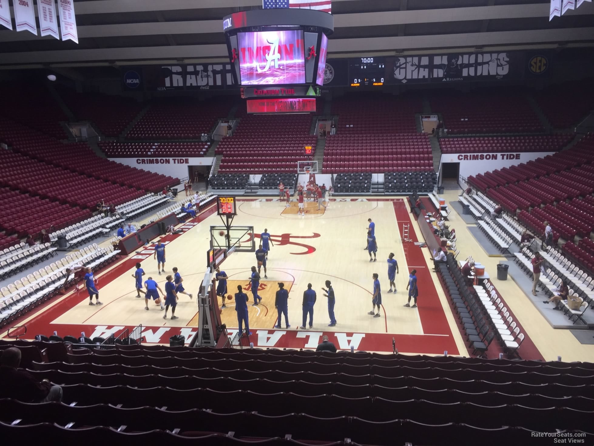 Section J at Coleman Coliseum - RateYourSeats.com