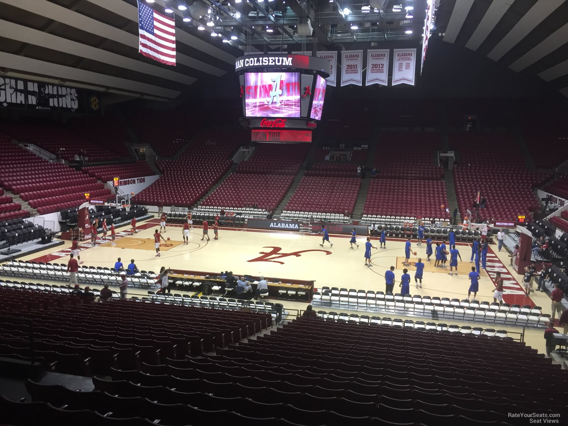 Section P at Coleman Coliseum - RateYourSeats.com