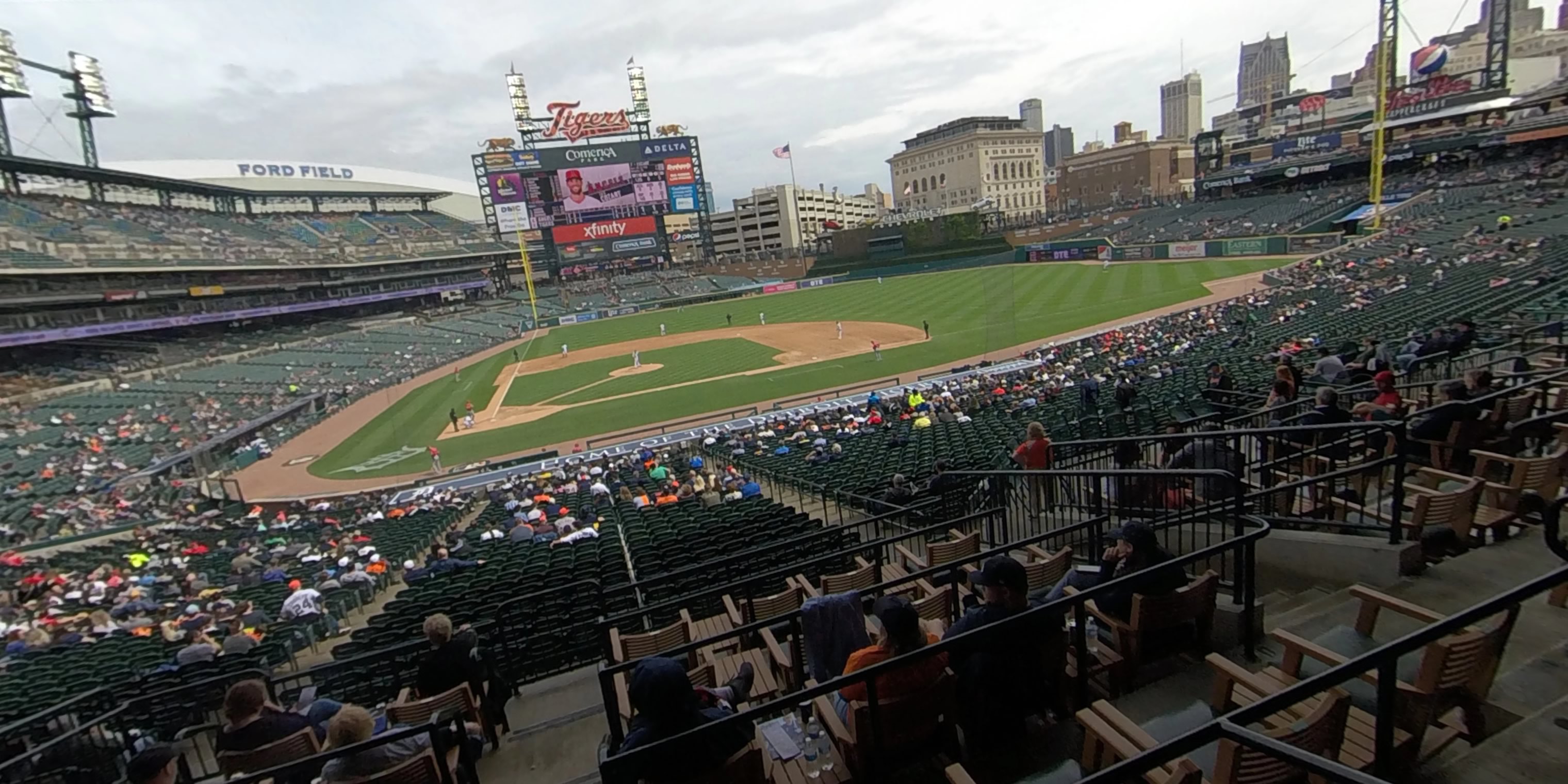 Tiger Den 123 at Comerica Park - RateYourSeats.com