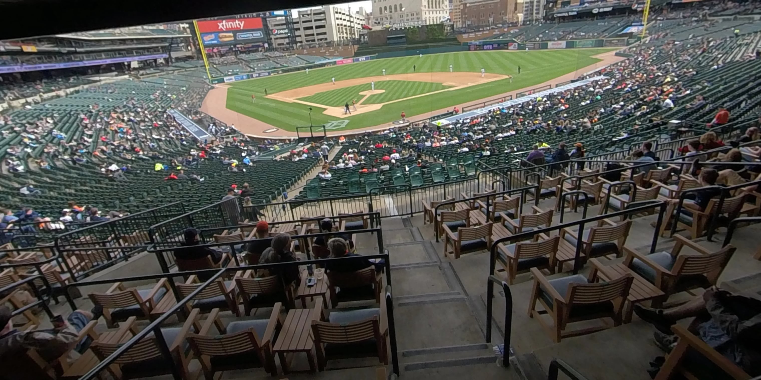 Tiger Den 126 at Comerica Park - RateYourSeats.com