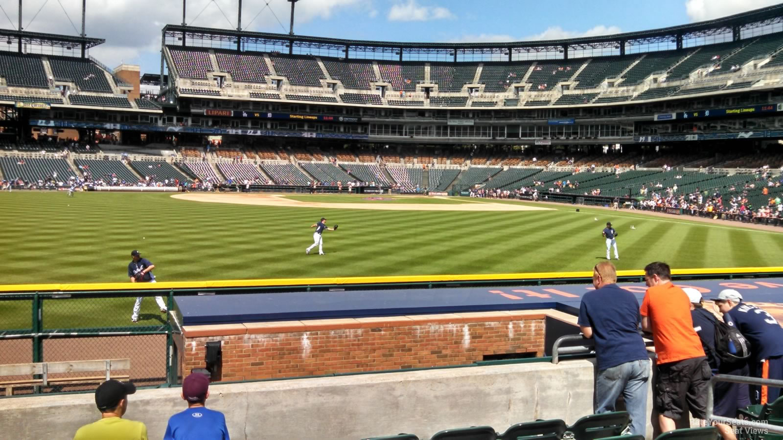 Detroit Tigers Seating Chart