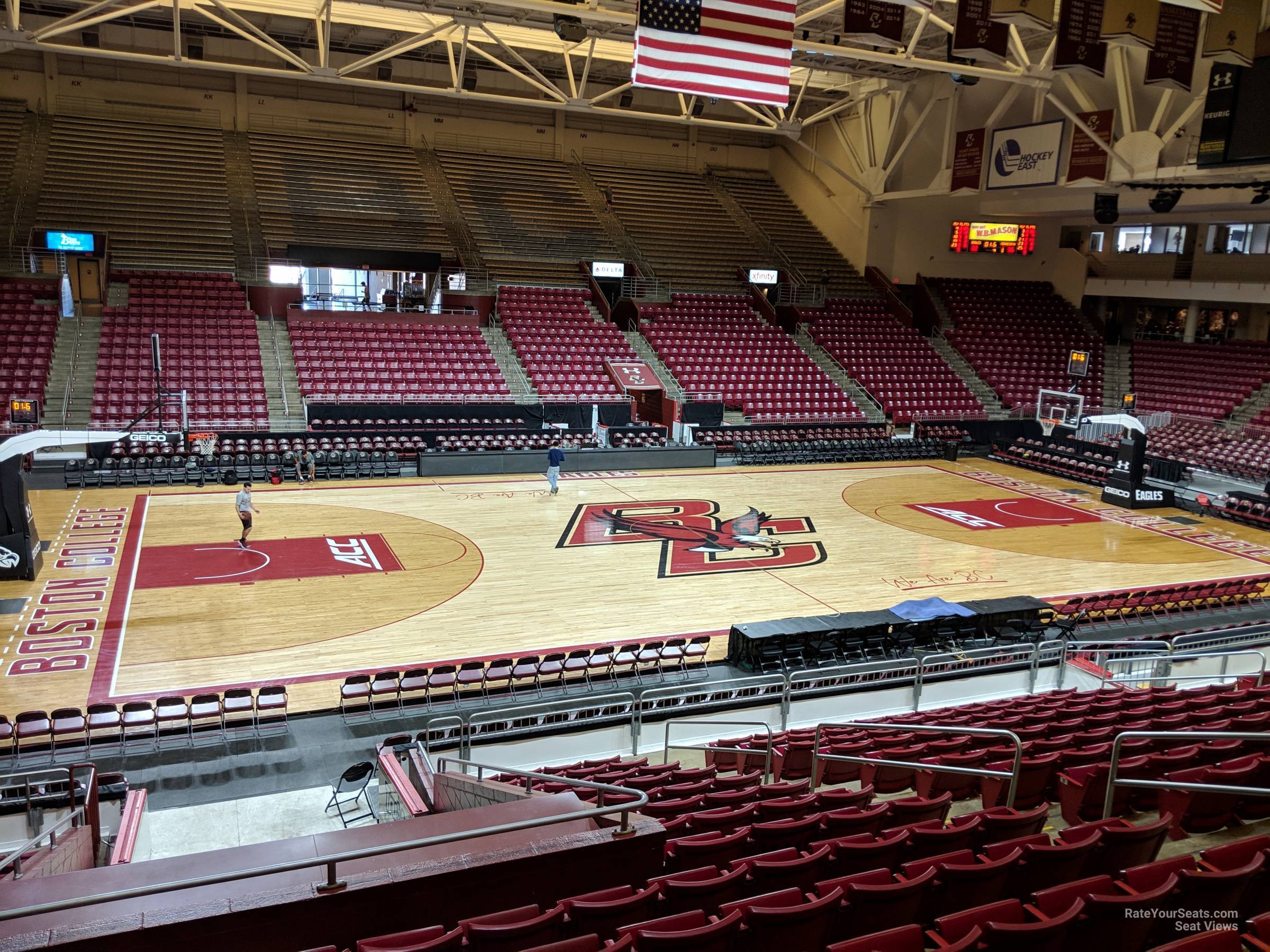 Section B at Conte Forum - RateYourSeats.com