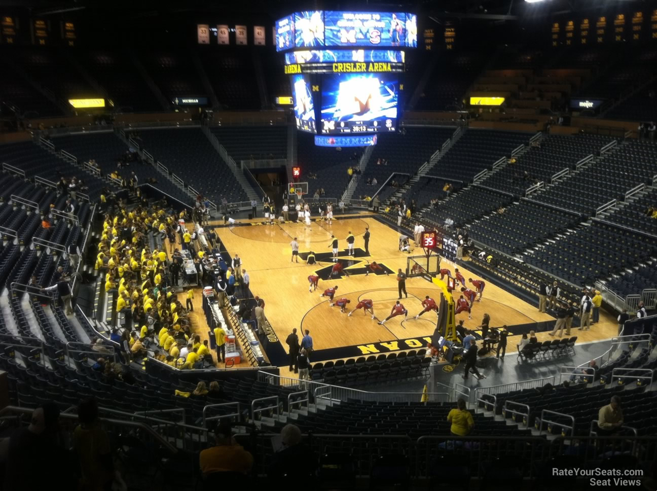Section 216 at Crisler Center - RateYourSeats.com