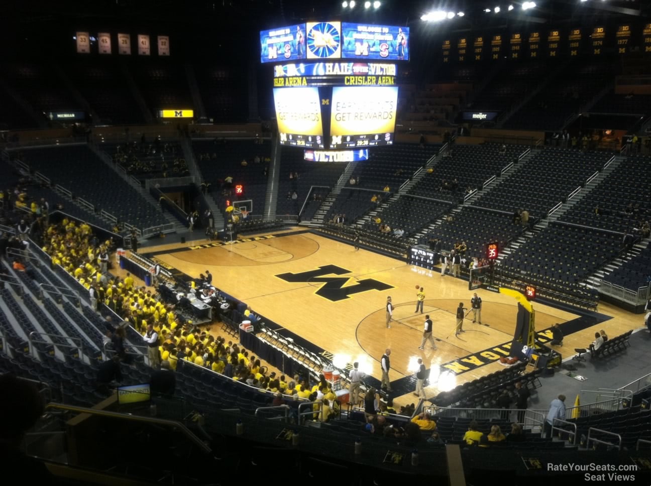 Section 218 at Crisler Center - RateYourSeats.com